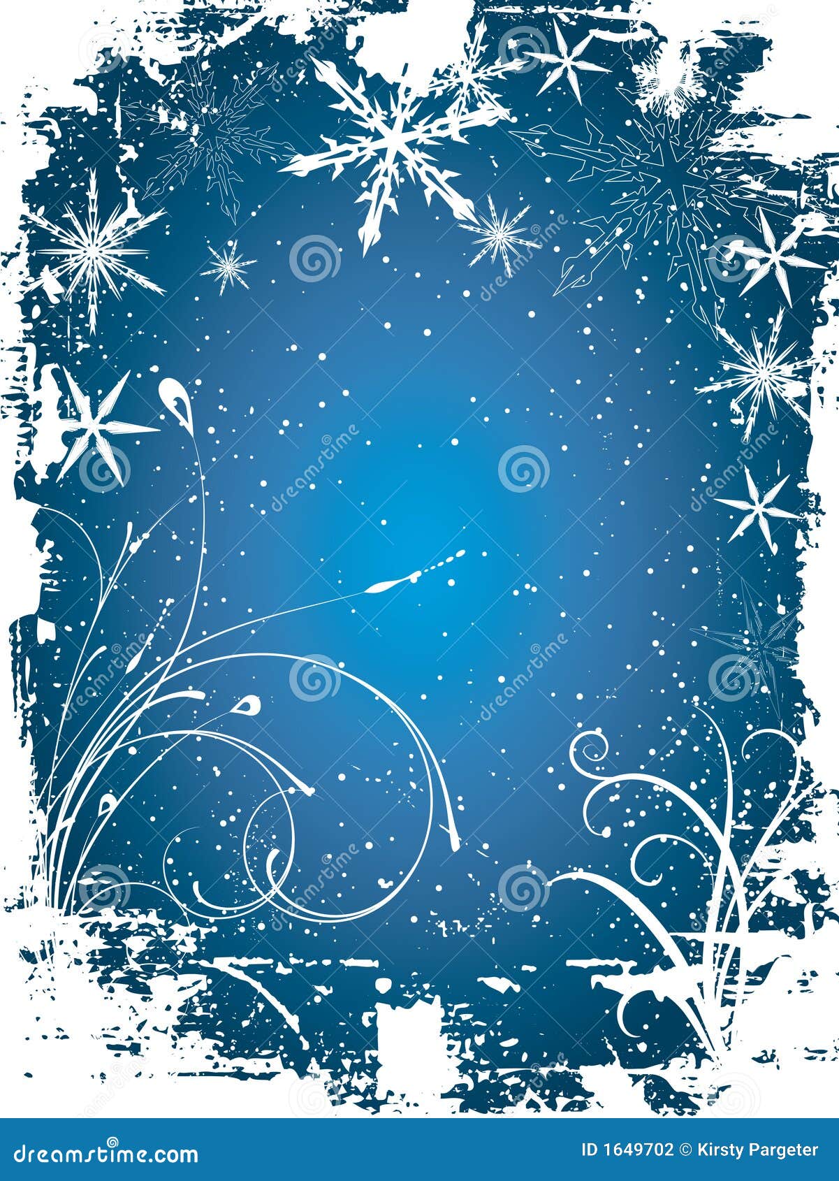 Winter grunge stock vector. Illustration of background - 1649702