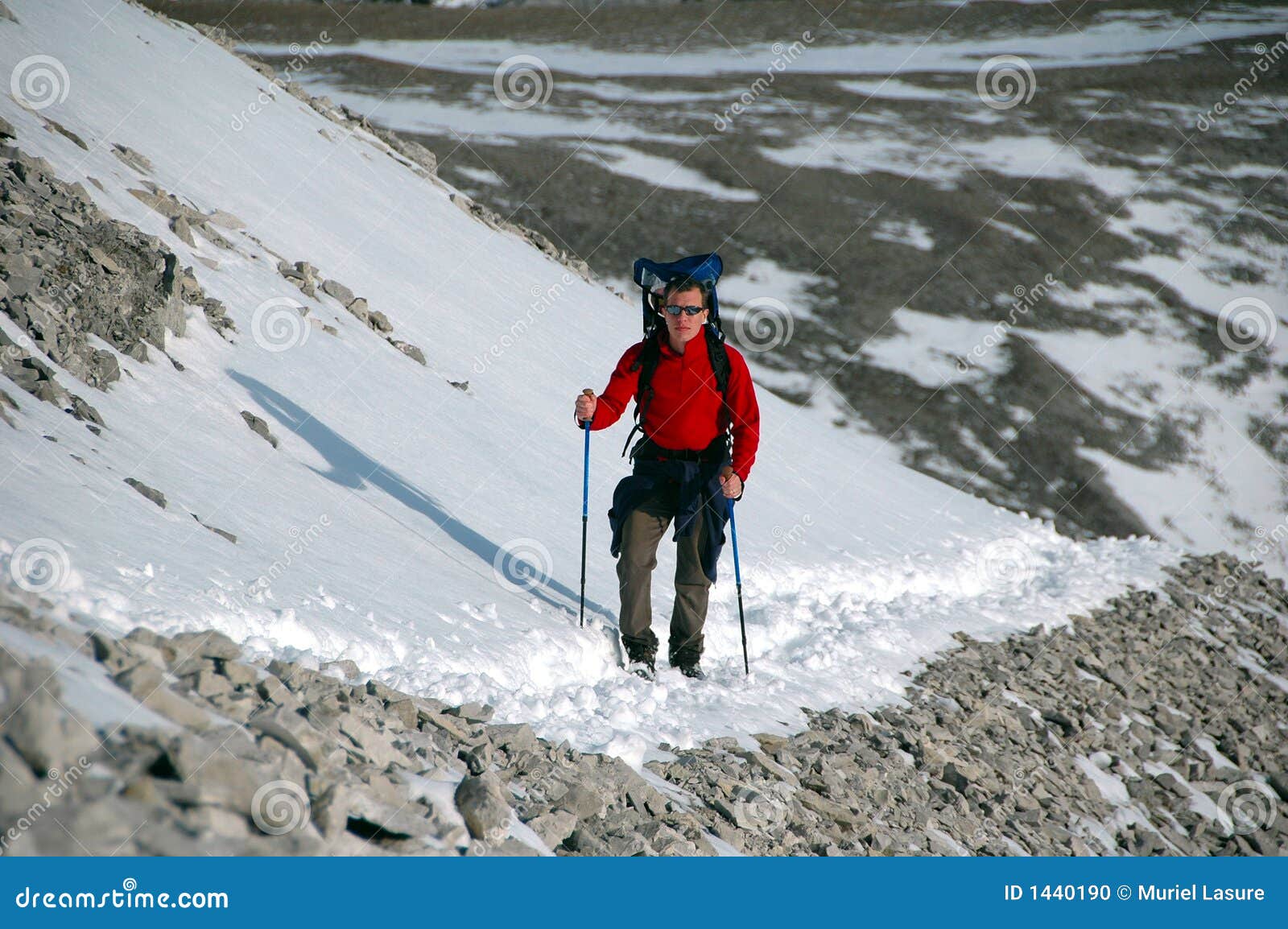 Winter hike stock photo. Image of canada, generation, extreme - 1440190