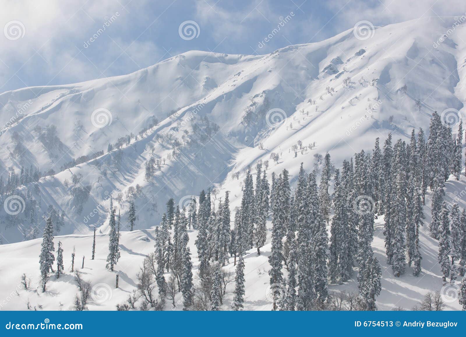 Winter in himalayas stock image. Image of glitter, season - 6754513