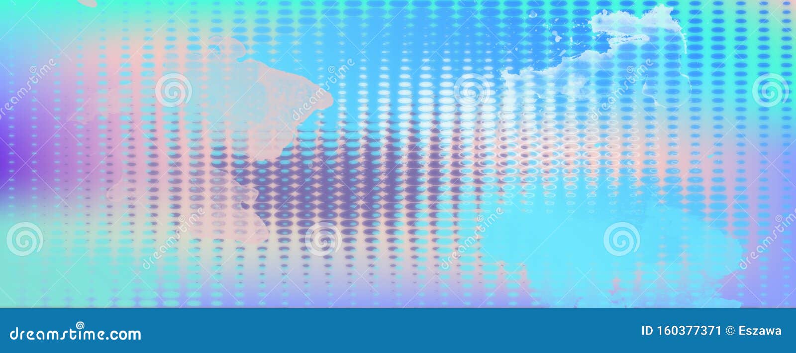 Winter Horizontal Banner - Illustration Bitmap Stock Illustration ...