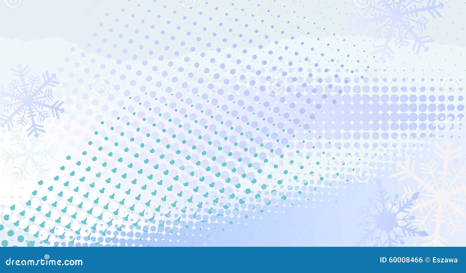 Winter Horizontal Banner - Vector Illustration Stock Vector ...