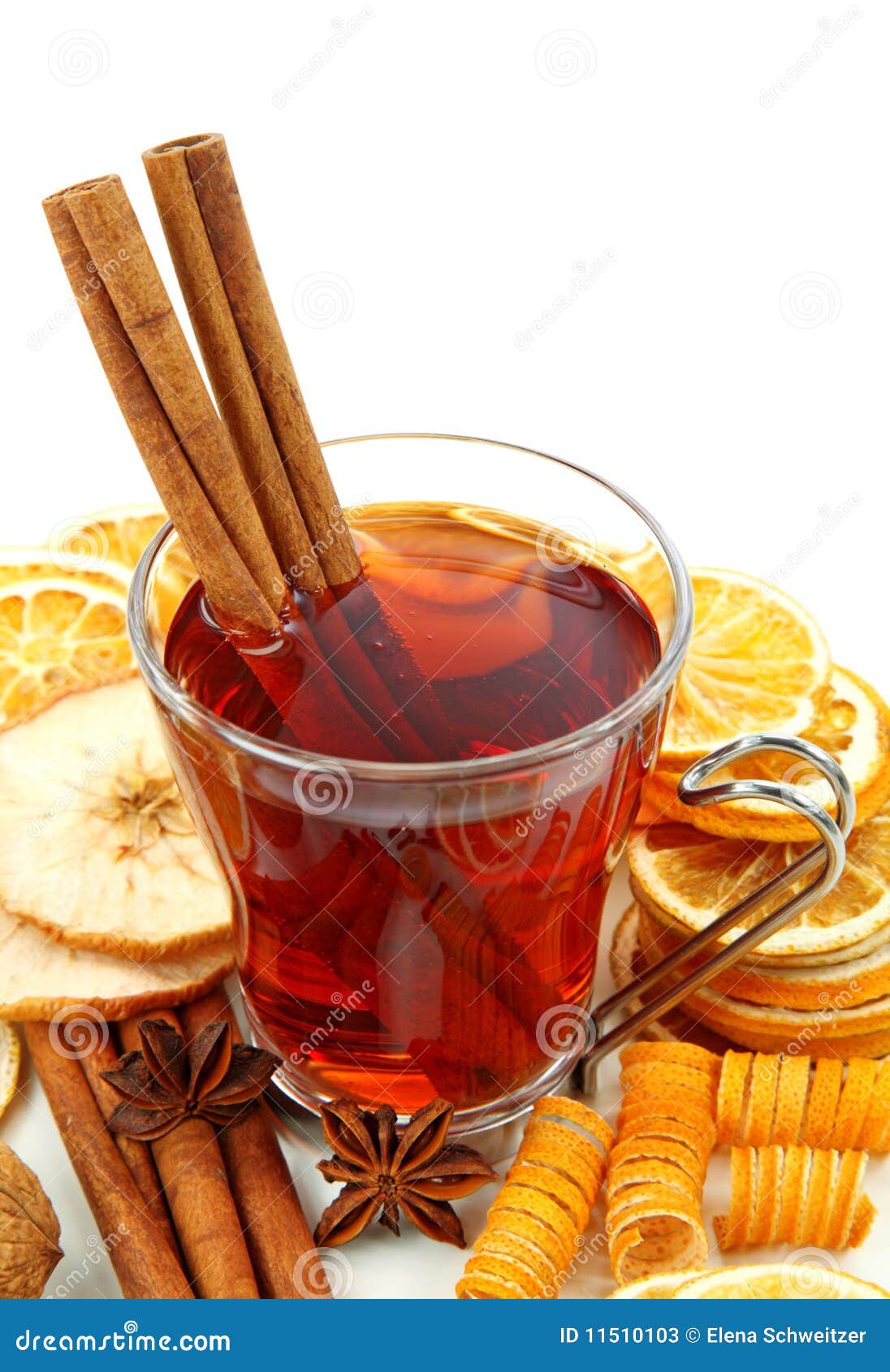Winter Hot Drink with Spices Stock Image - Image of cinnamon, brown ...