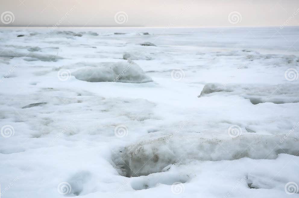 Winter ice sea.white ice stock photo. Image of december - 2940694