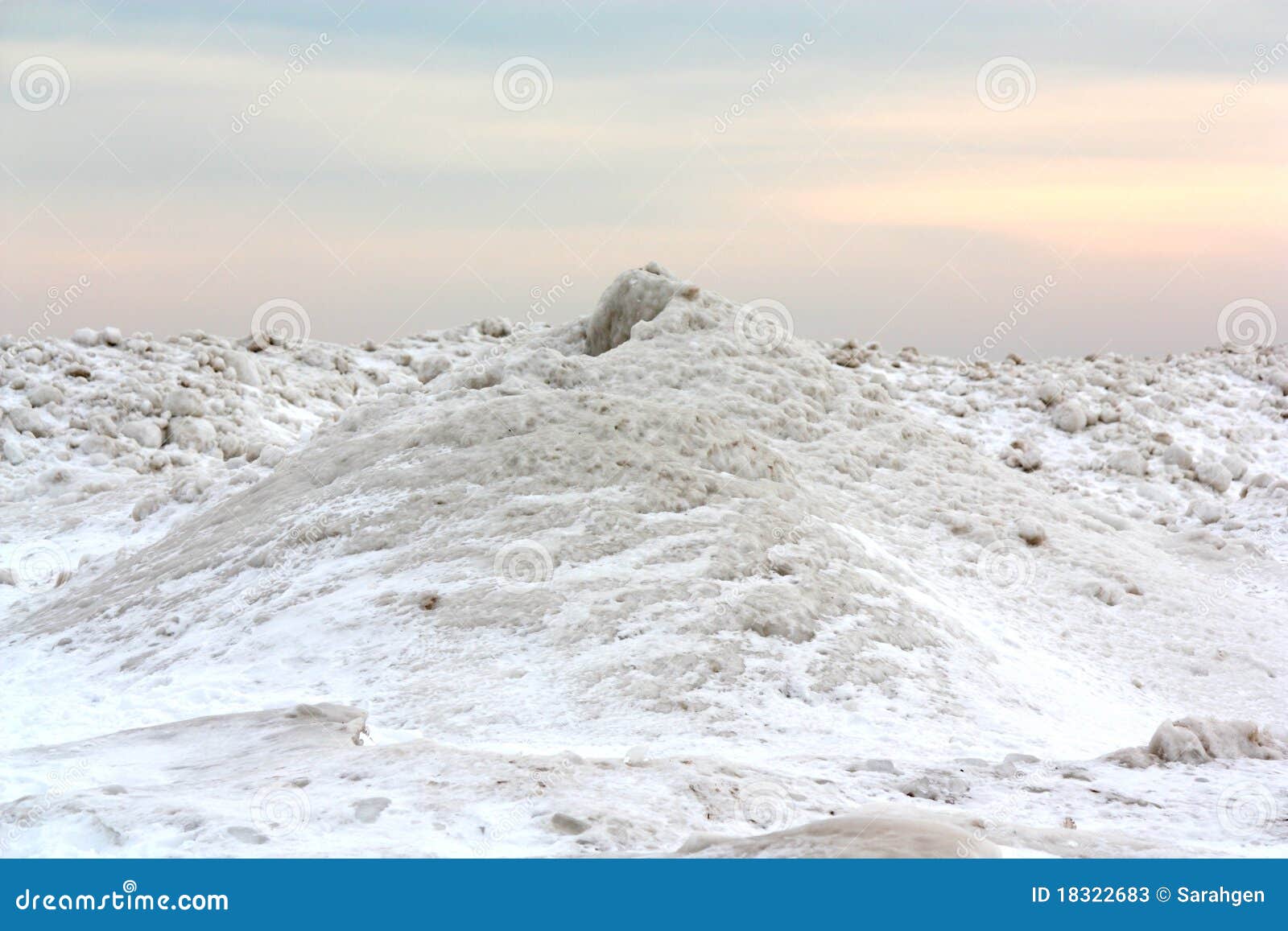 Winter Ice Volcano stock image. Image of cold, frozen - 18322683