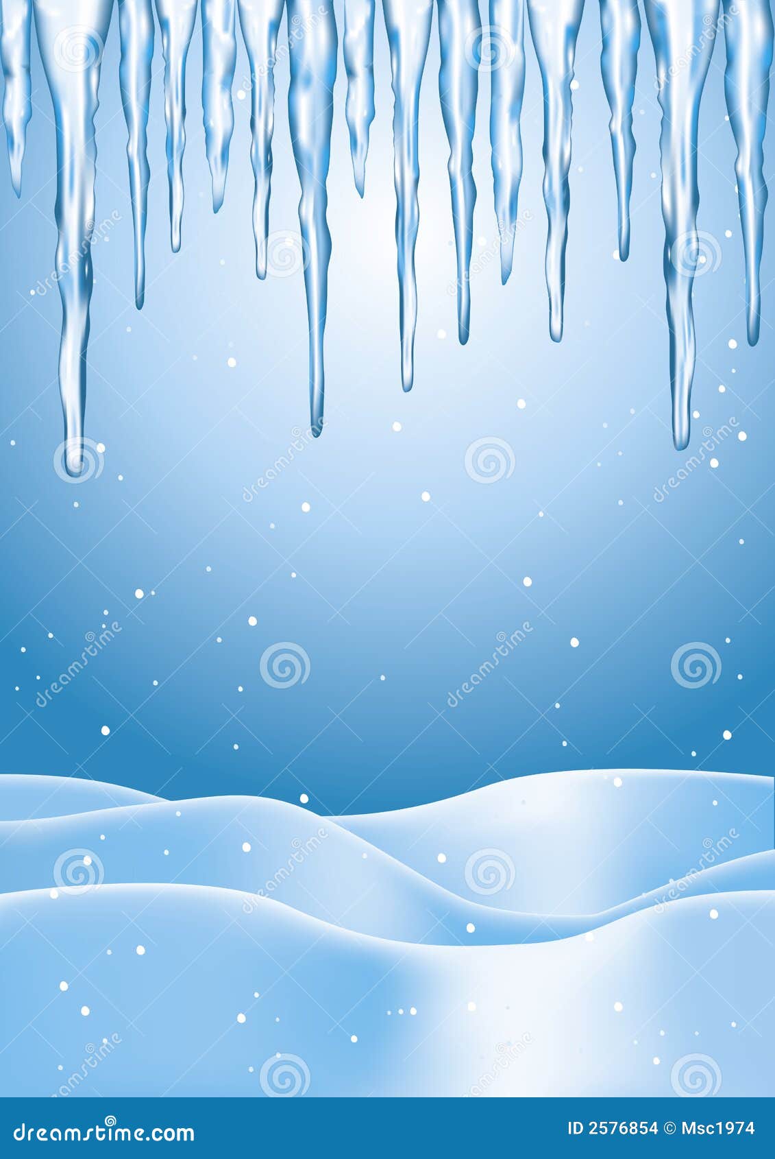 Animated Christmas Icicles