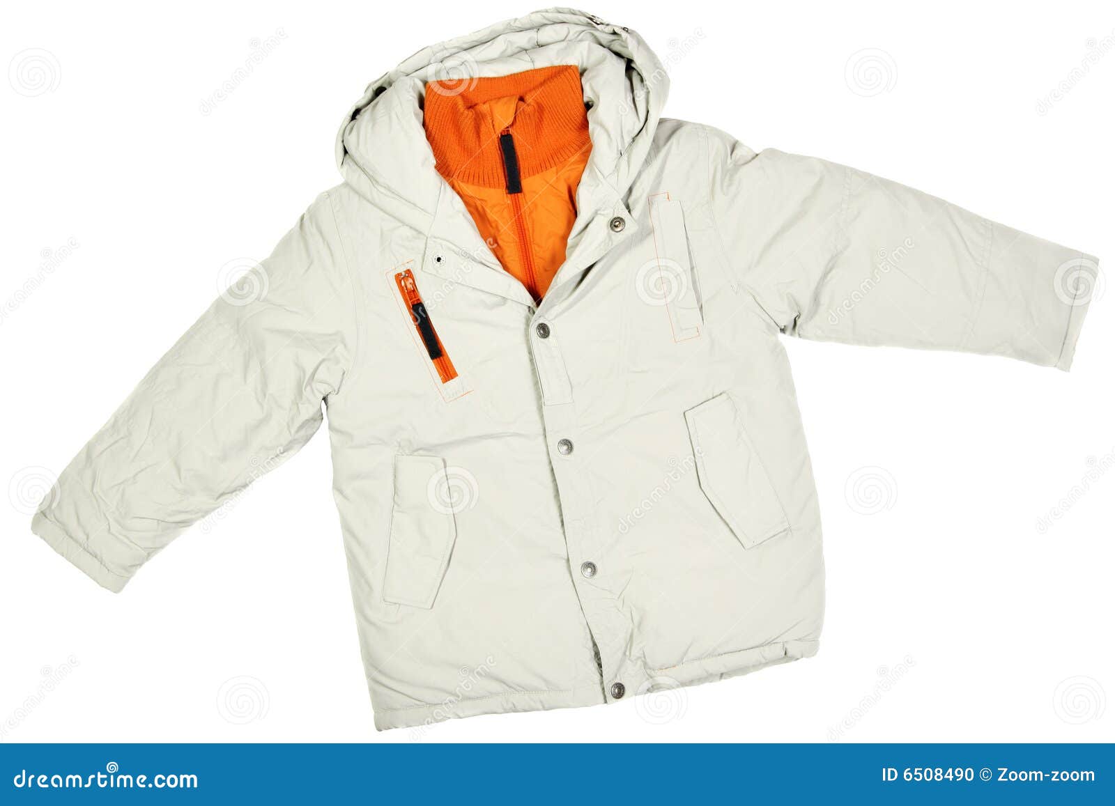 Winter jacket stock photo. Image of sleeve, fashionable - 6508490