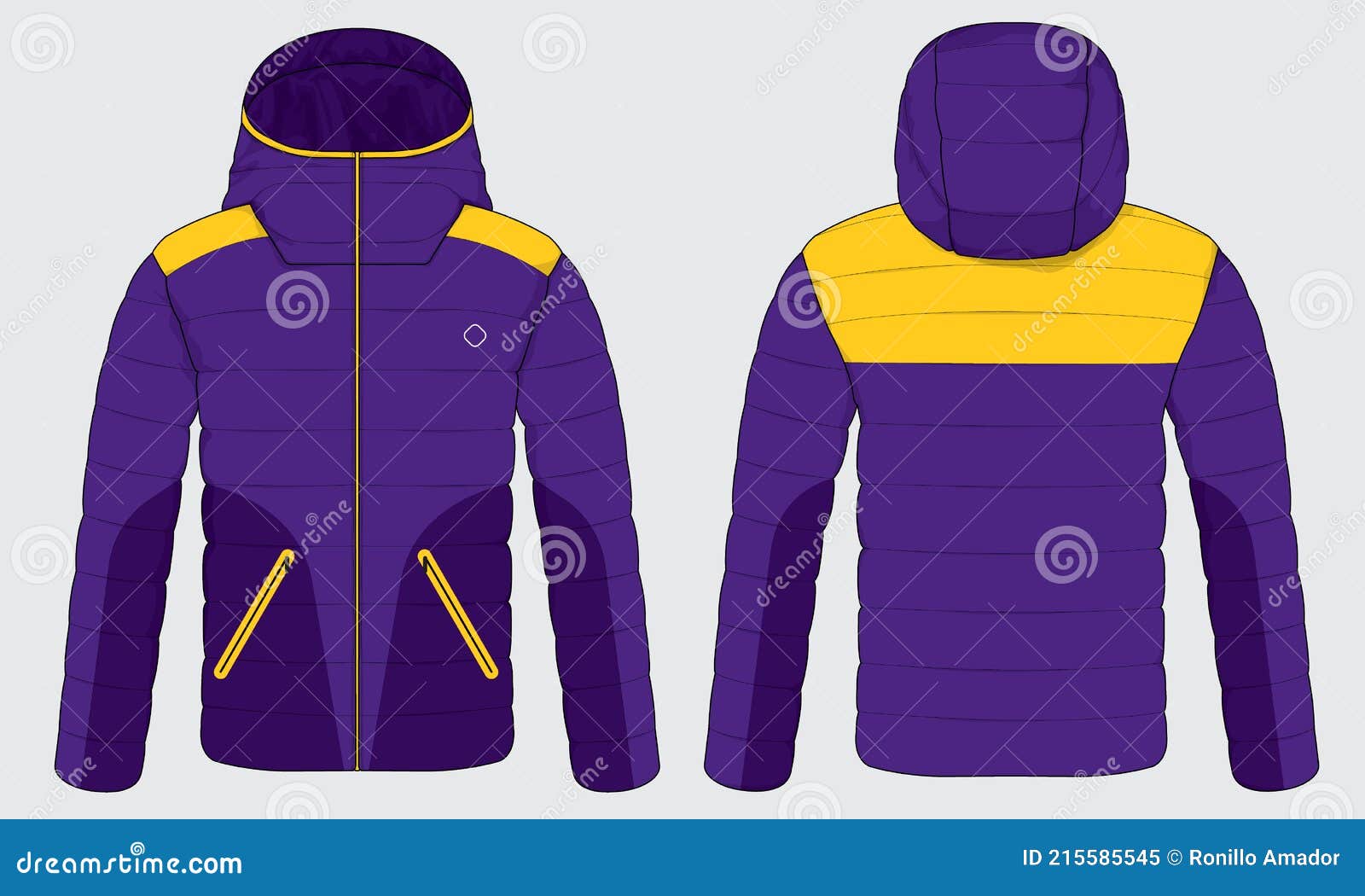 Winter Coat Template