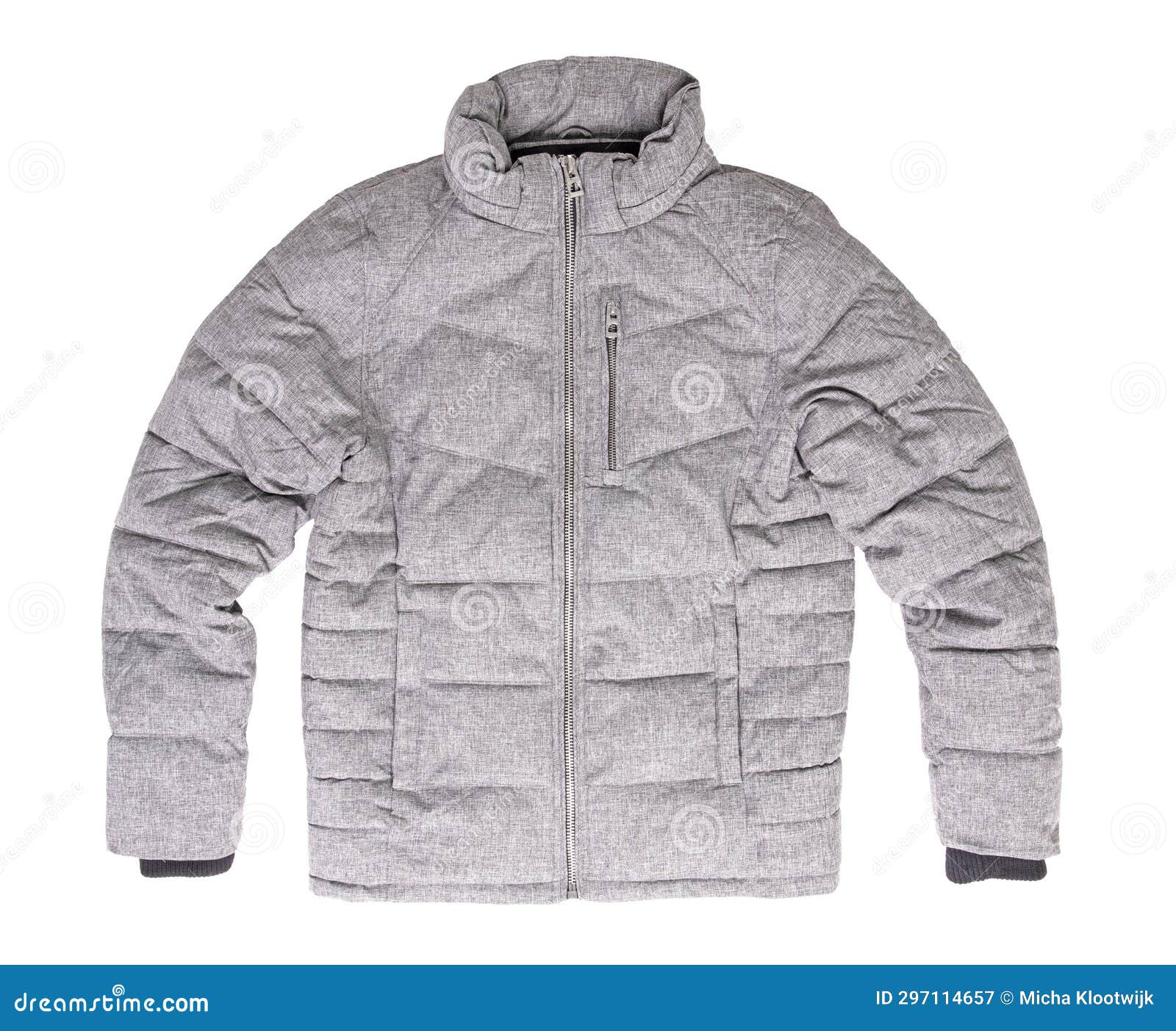 Winter Jacket Isolated on White Stock Image - Image of active, clothes ...