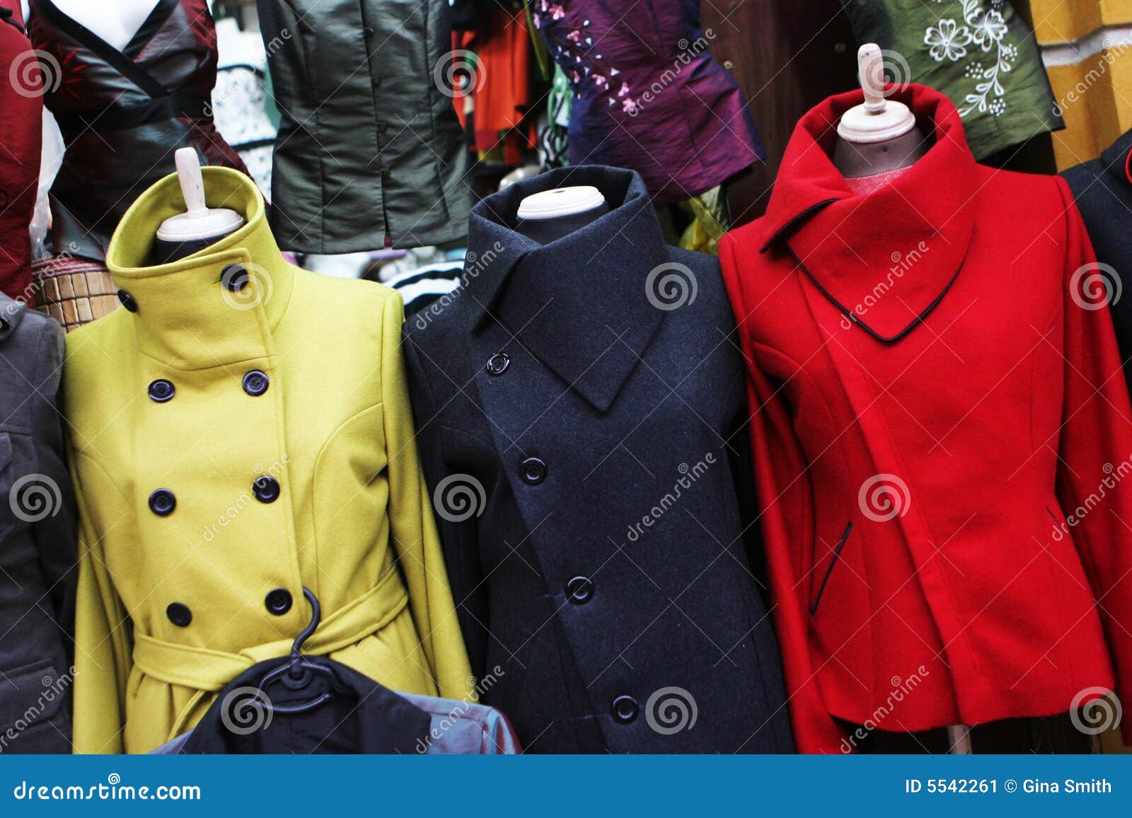 Winter jackets stock image. Image of handmade, craft, business - 5542261