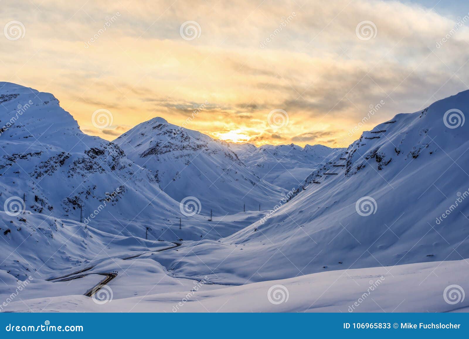Winter at Julier -Pass stock image. Image of alps, europe - 106965833