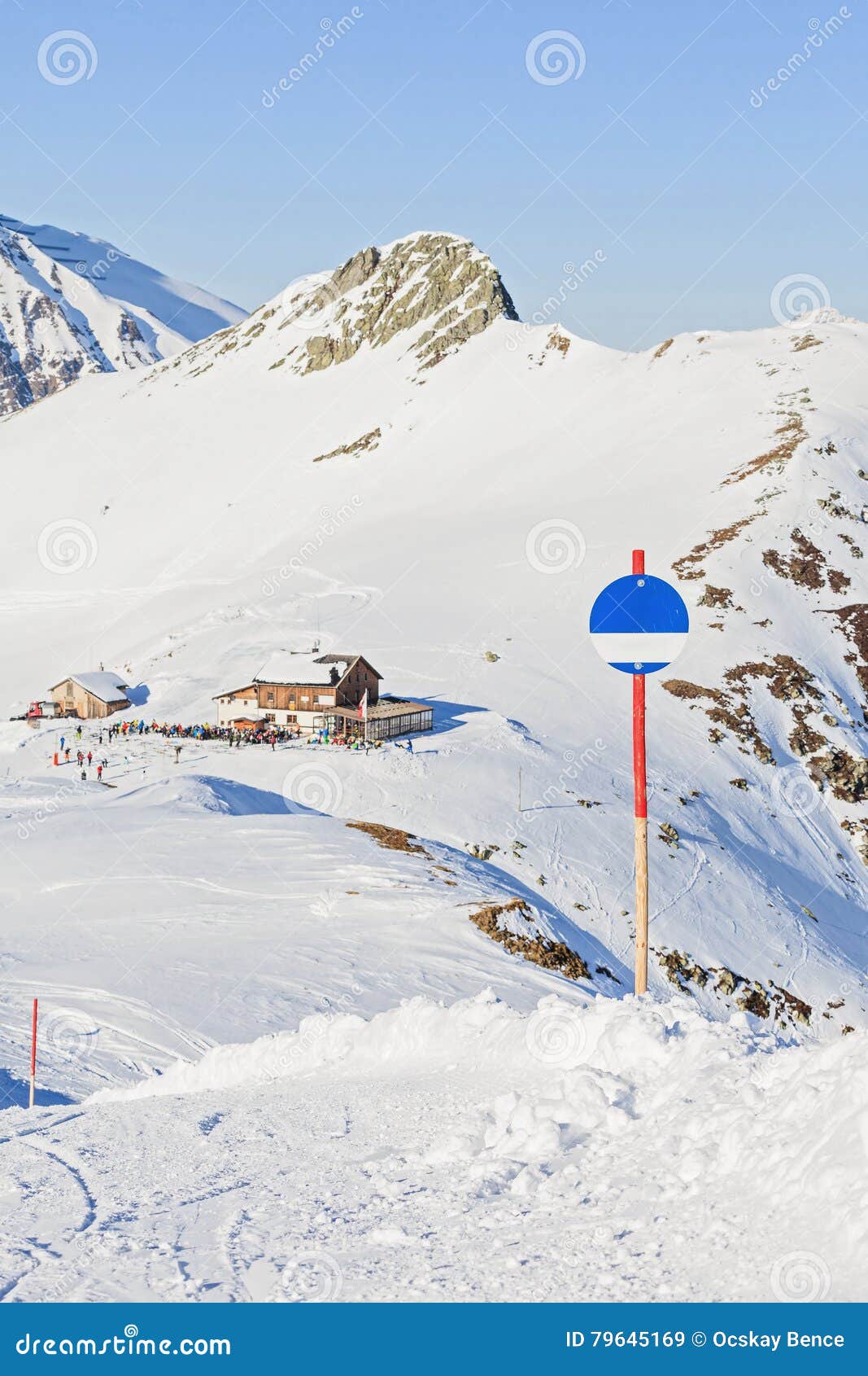 Winter landscape in Alps stock image. Image of environment - 79645169