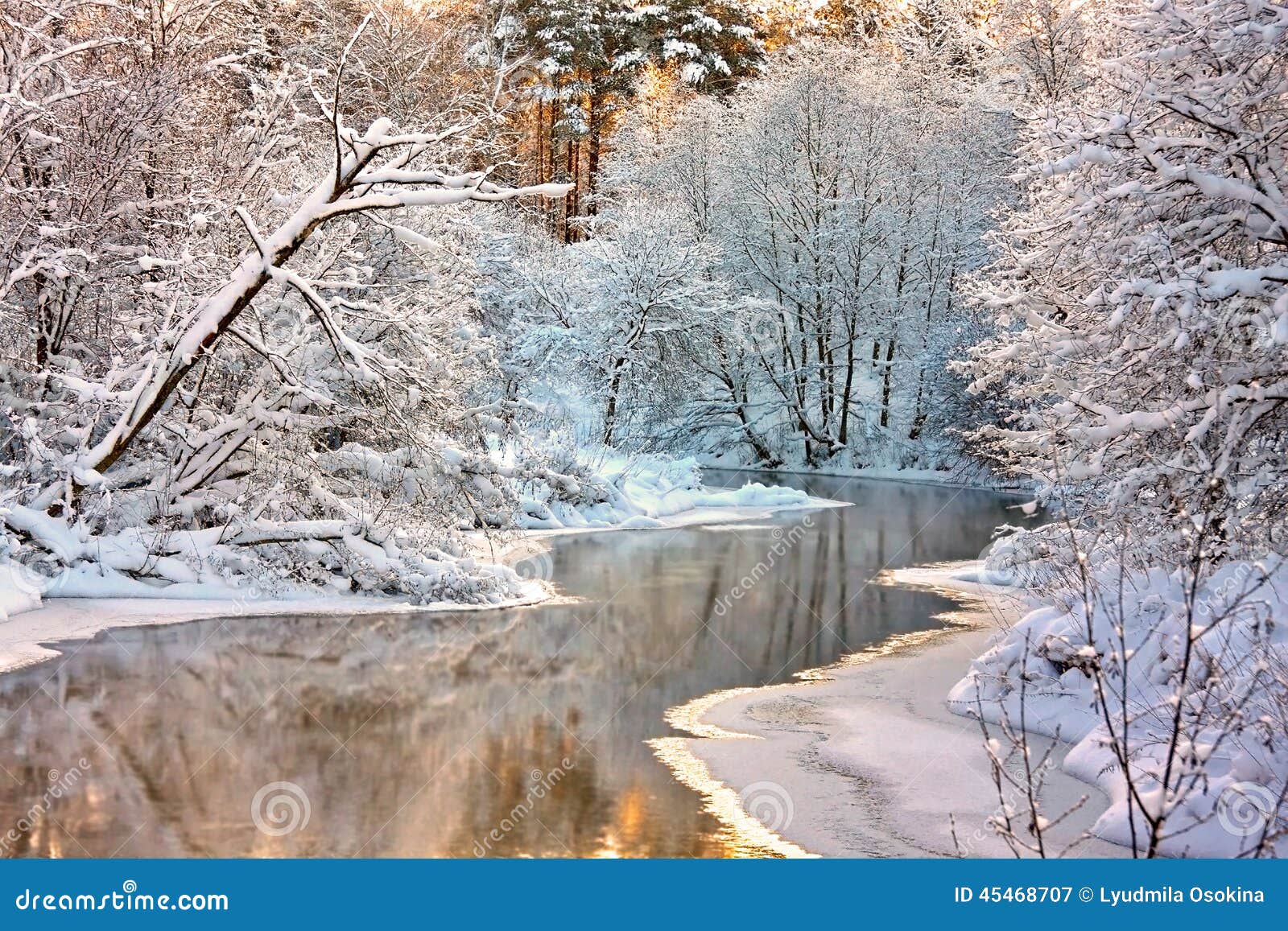 Winter landscape stock image. Image of nature, season - 45468707