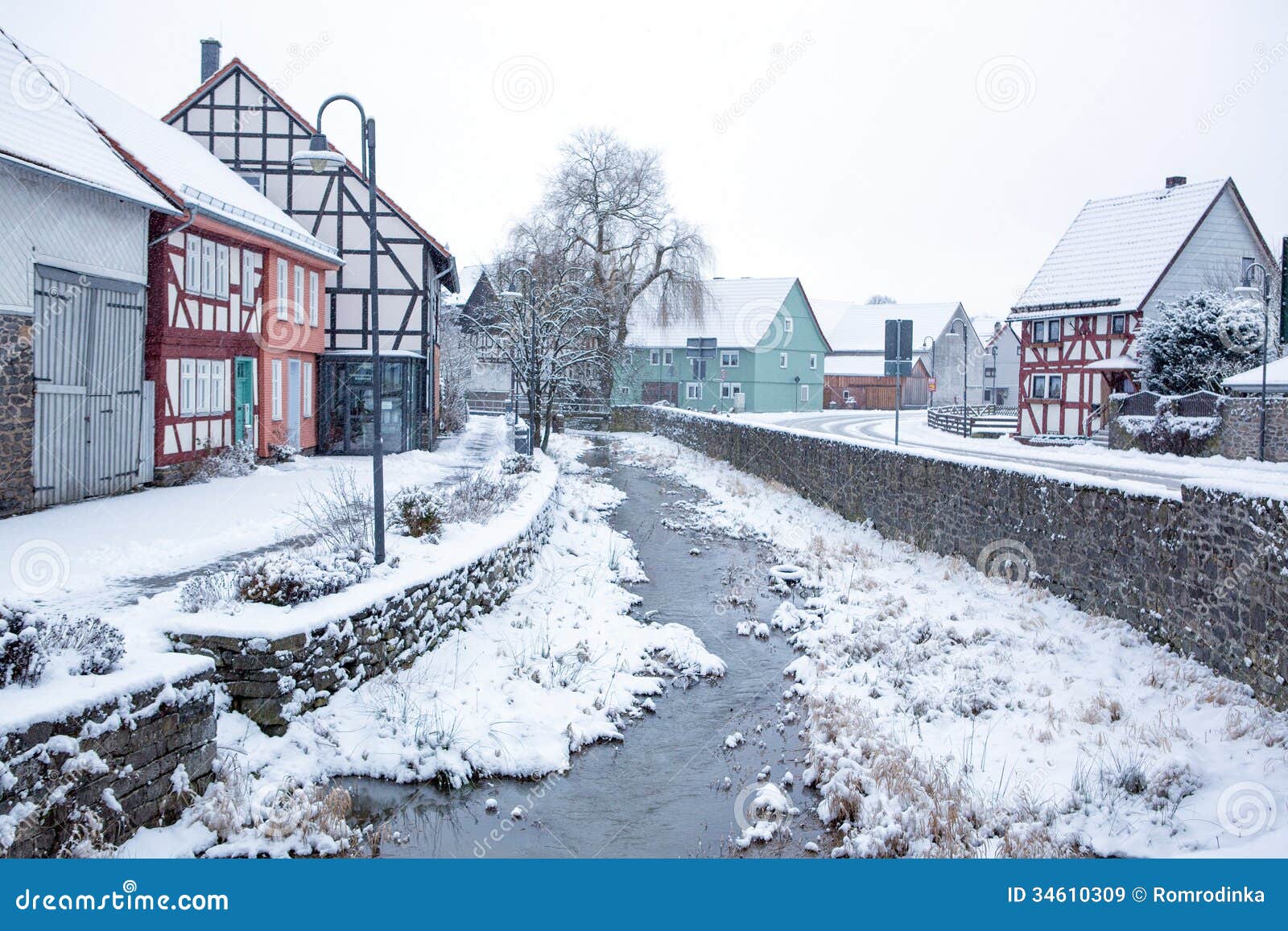 Winter Scenery In Germany