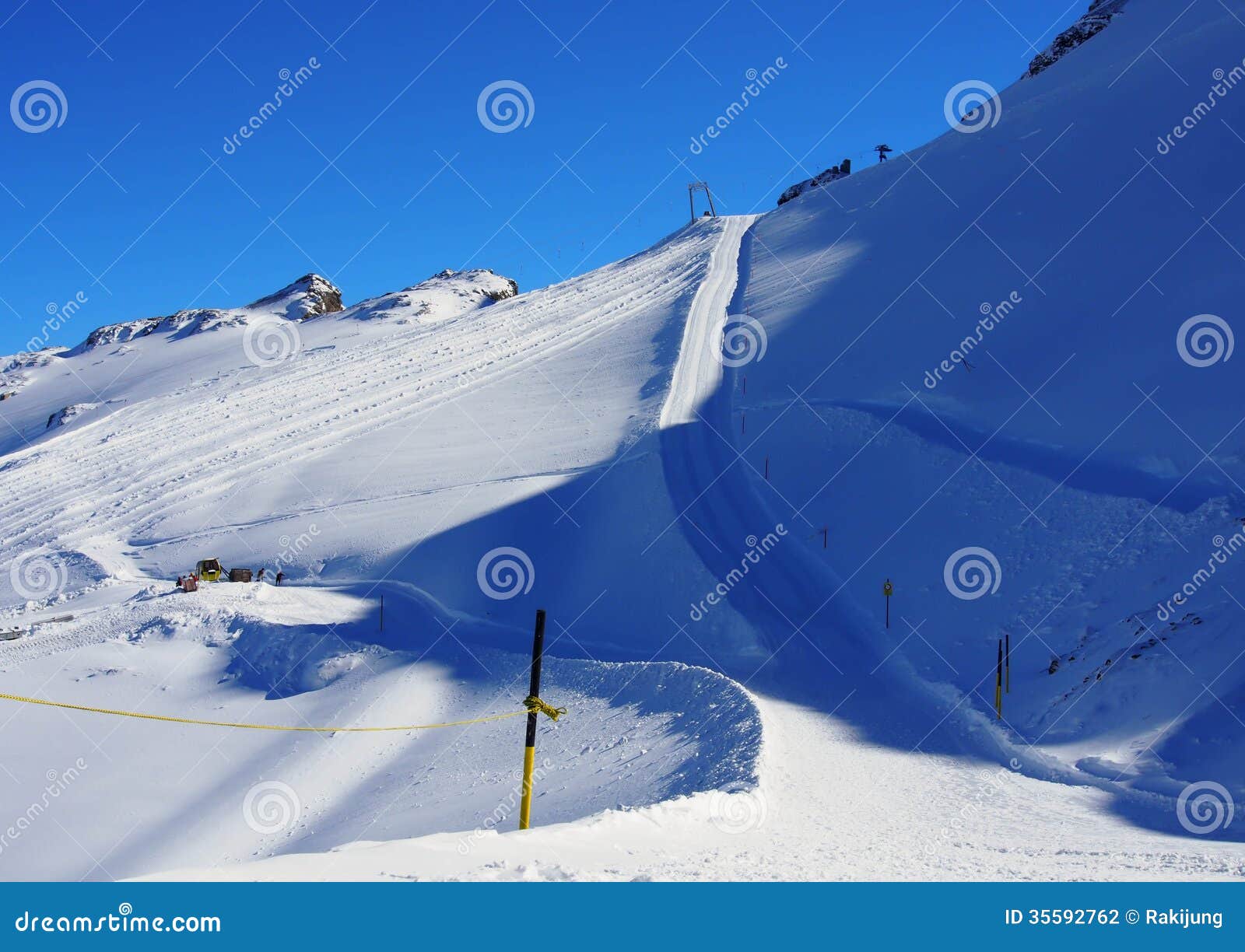 Winter Landscape in the Titlis Stock Photo - Image of rocky, dawn: 35592762