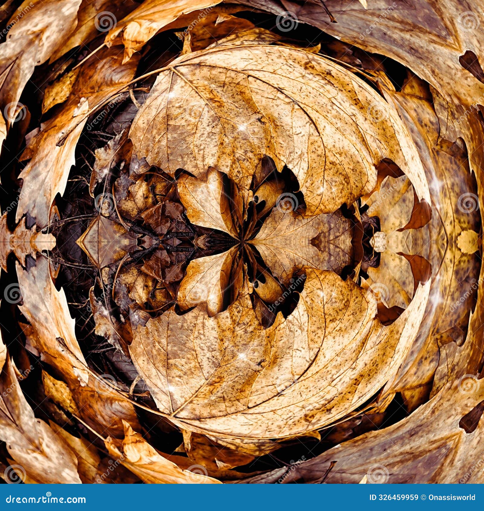 Winter Leaves Background Abstract Blurs and Shapes Stock Image - Image ...