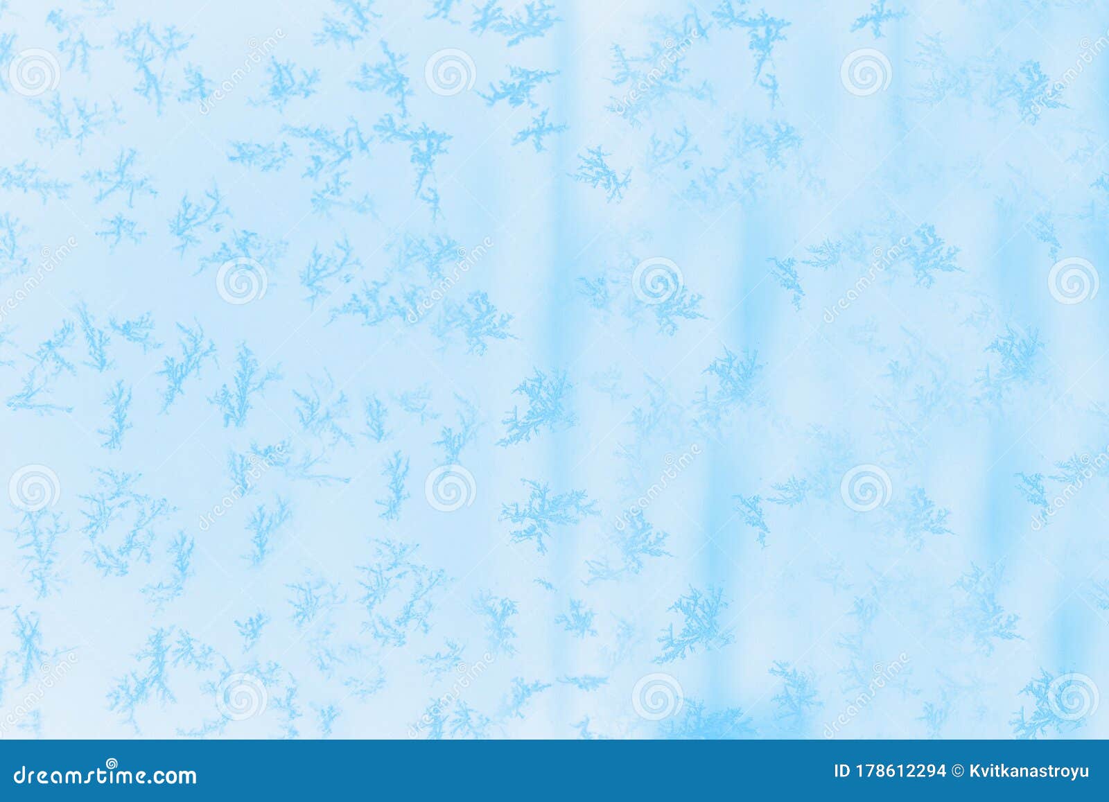 Light Blue Winter Background with Snowflake Pattern Stock Photo - Image ...