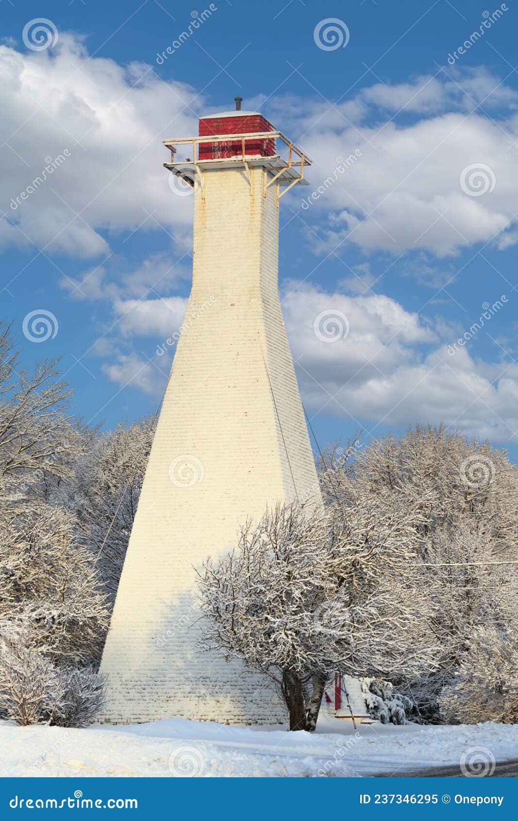 Summerside Prince Edward Island Lighthouse Stock Image - Image of road ...