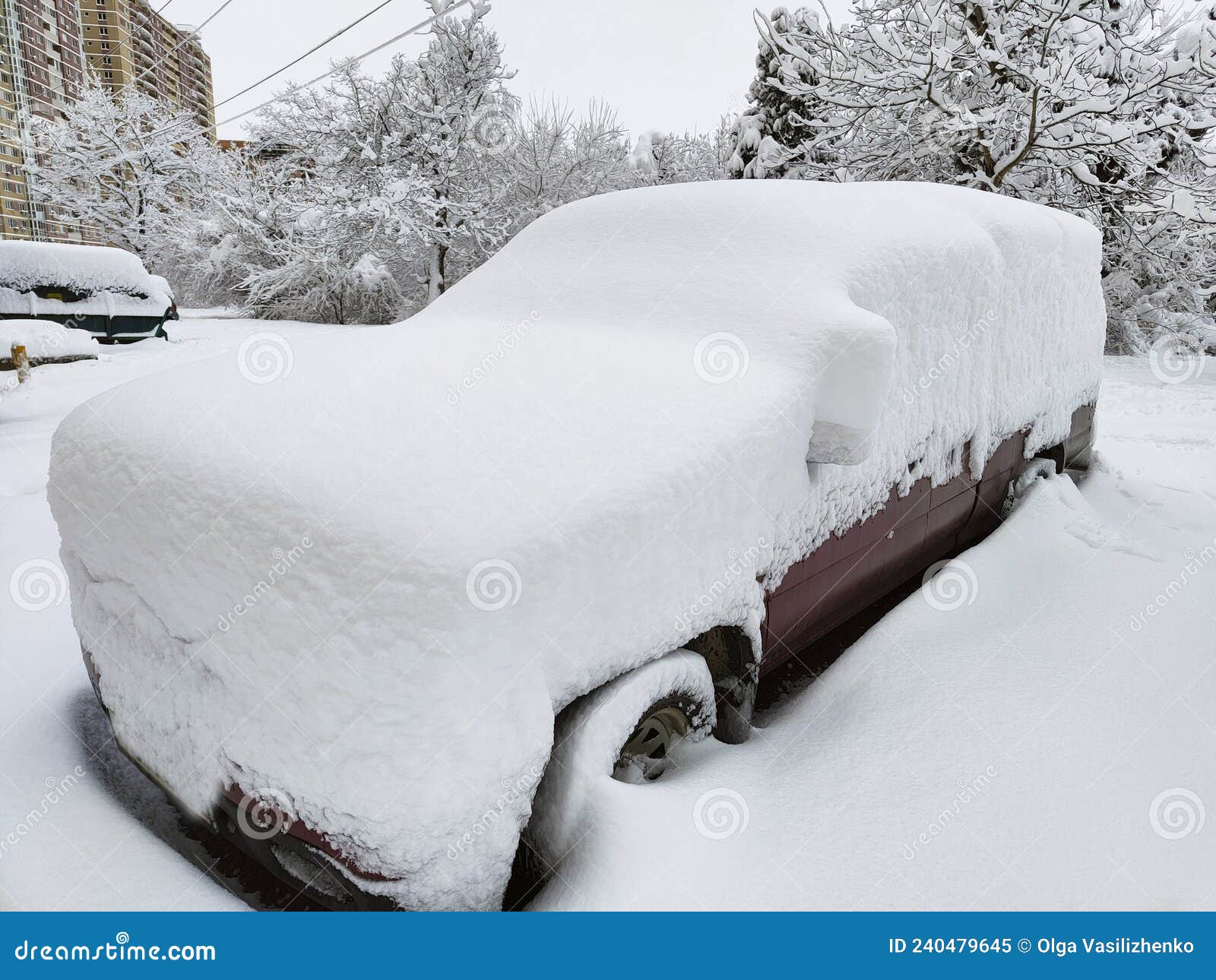 Winter. a lot of snow stock image. Image of purity, reflection - 240479645