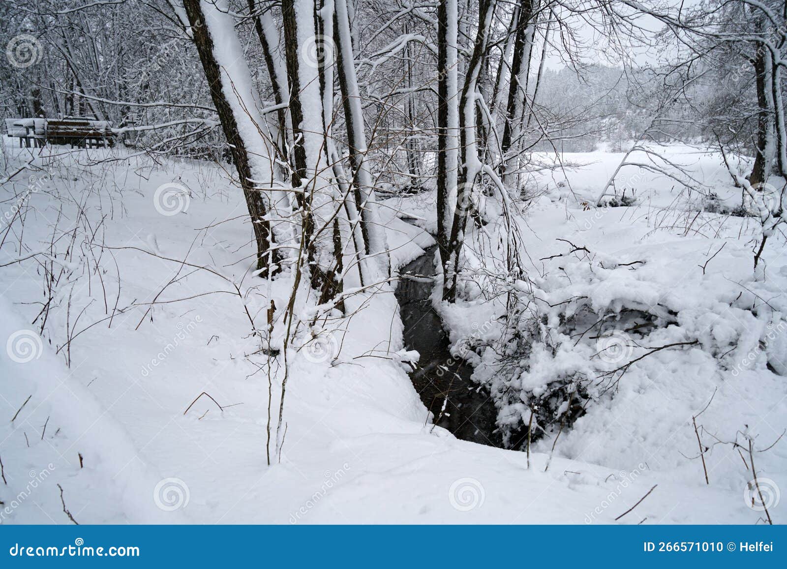Winter with Lots of Snow in Bavaria is Beautiful Stock Photo - Image of ...