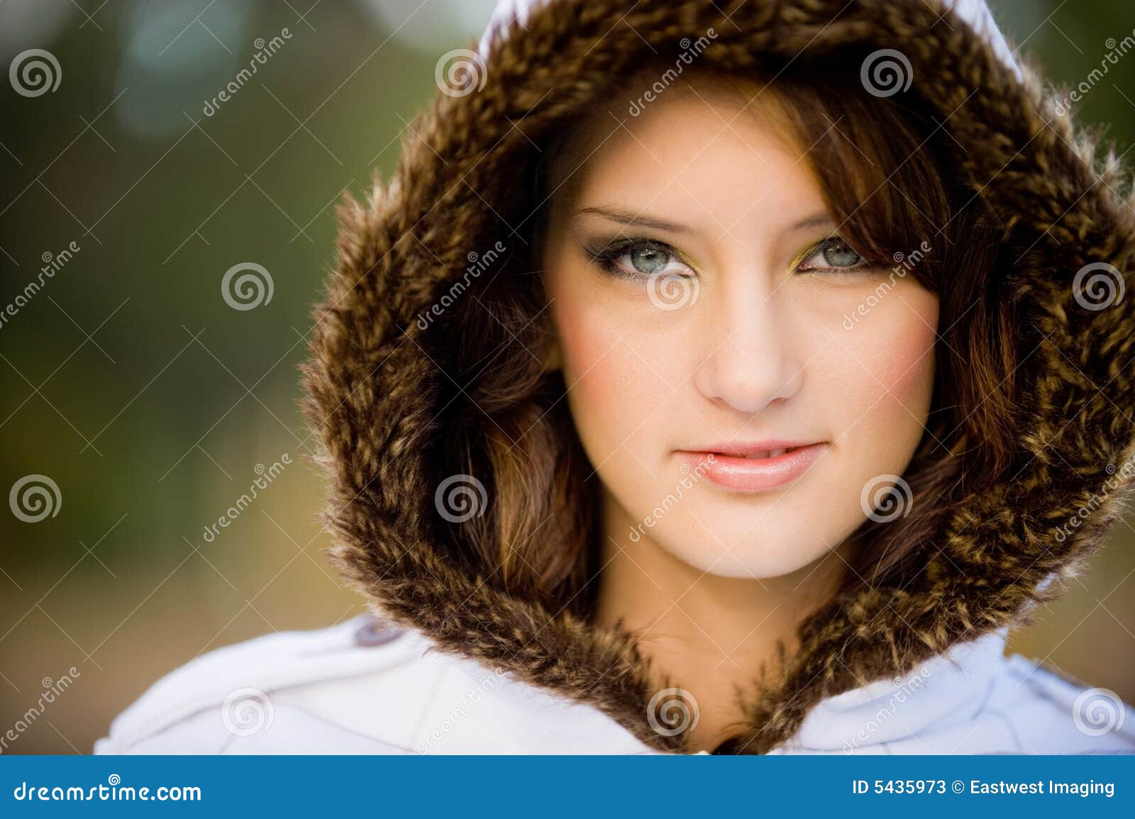 Winter Model stock image. Image of beautiful, outside - 5435973