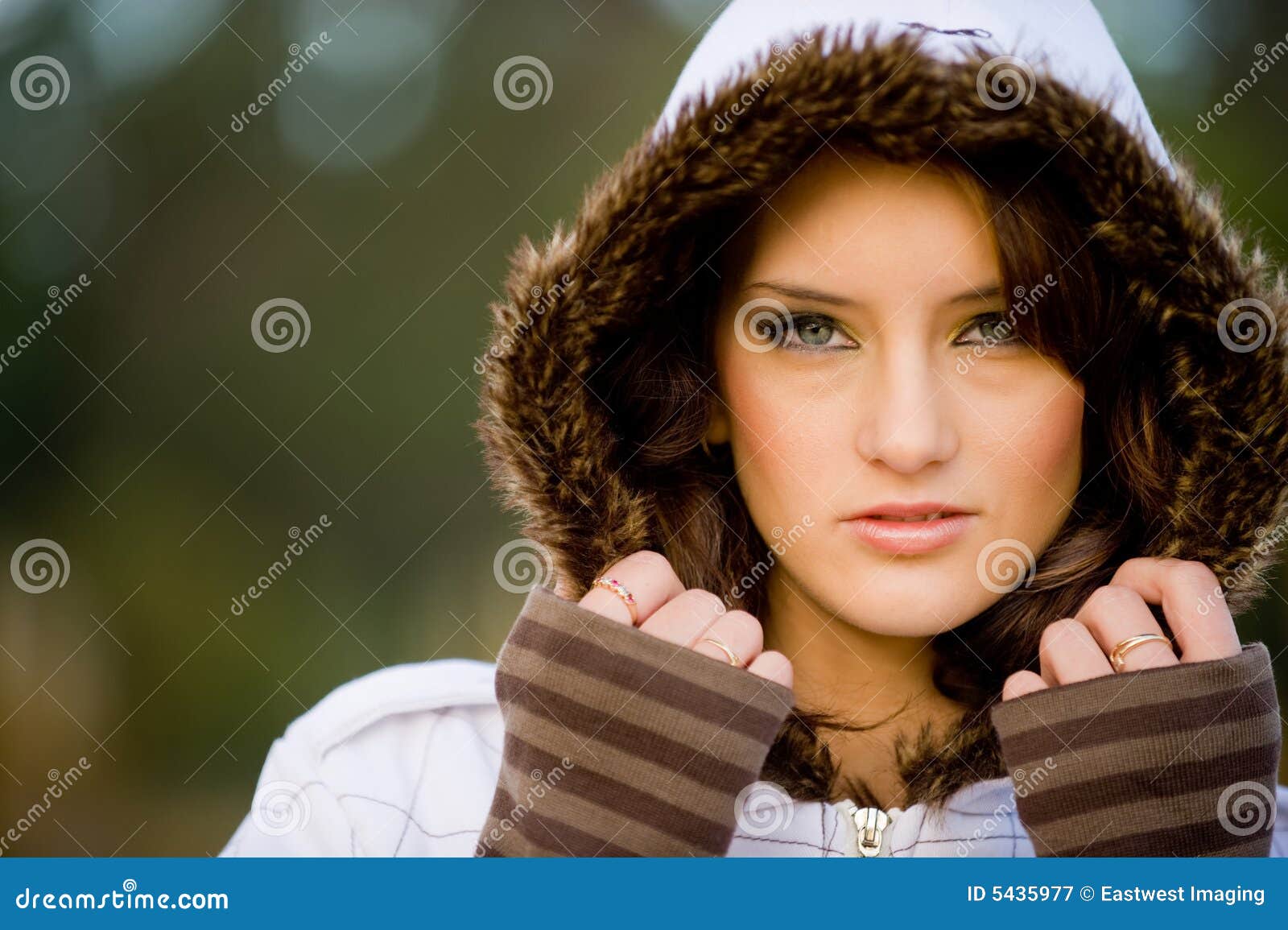Winter Model stock image. Image of winter, young, beautiful - 5435977