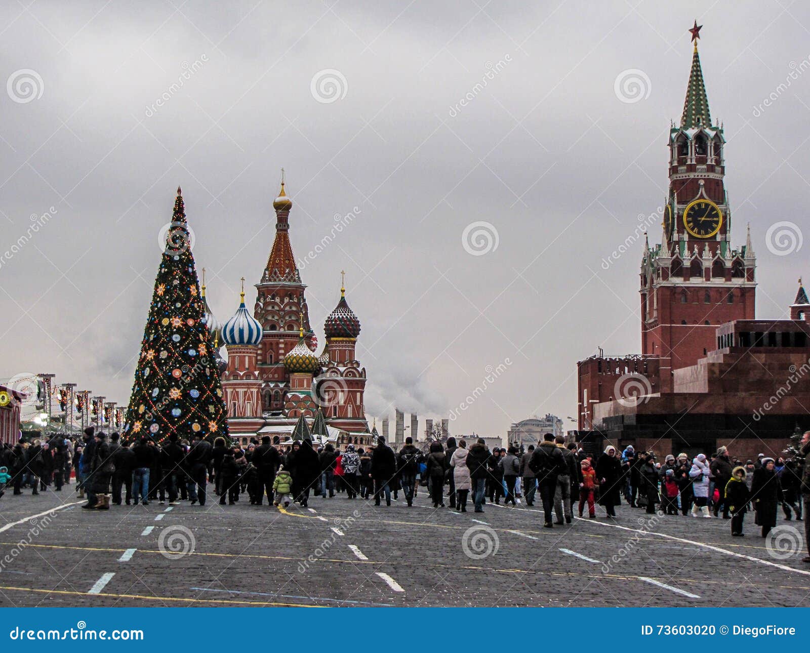 Winter in Moscow editorial image. Image of magnificent - 73603020
