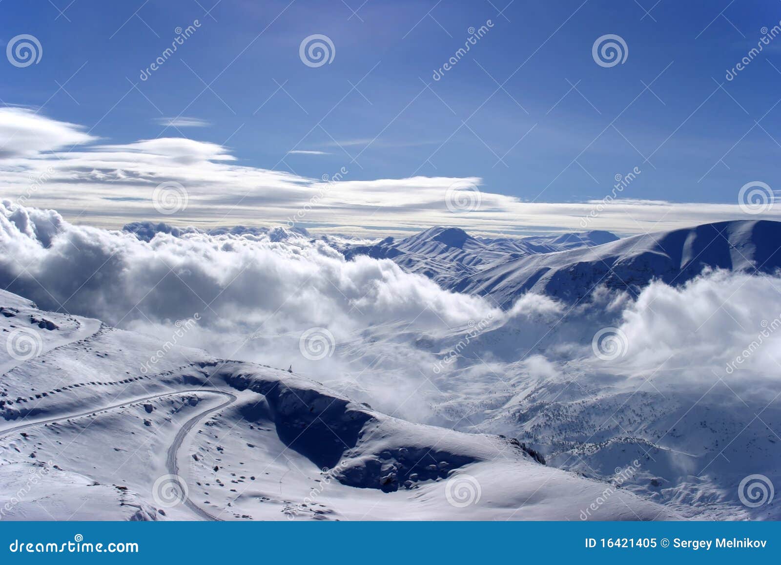 Winter in the Mountains of Turkey Stock Image - Image of cold, turkey ...