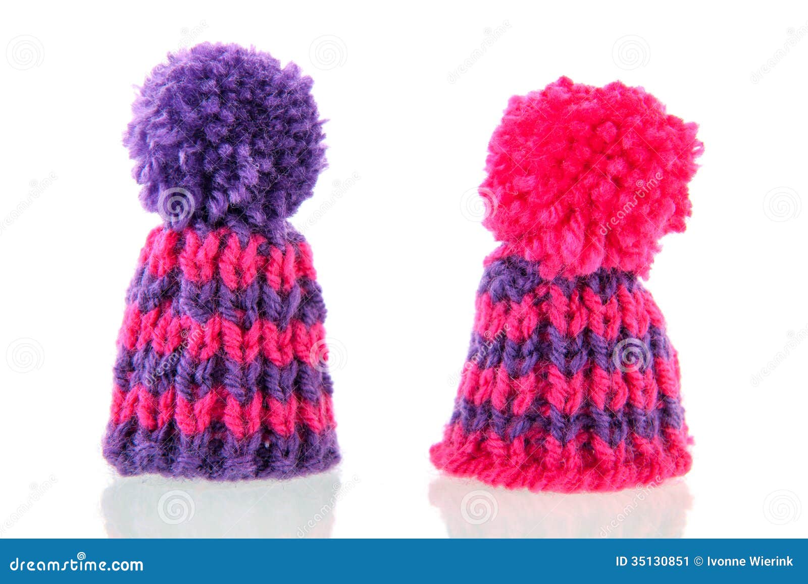 Winter mutches stock image. Image of white, pink, bonnet - 35130851