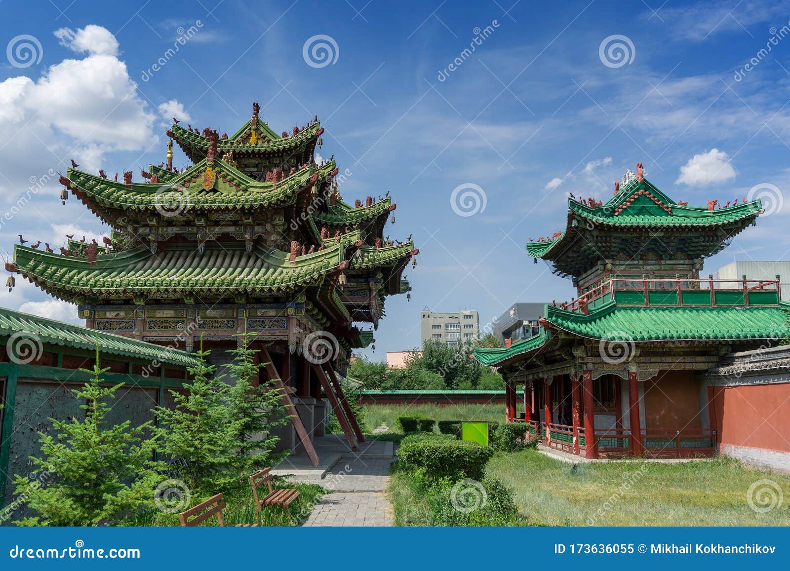 Winter Palace of Bogd Khan in Mongolia Editorial Image - Image of ...
