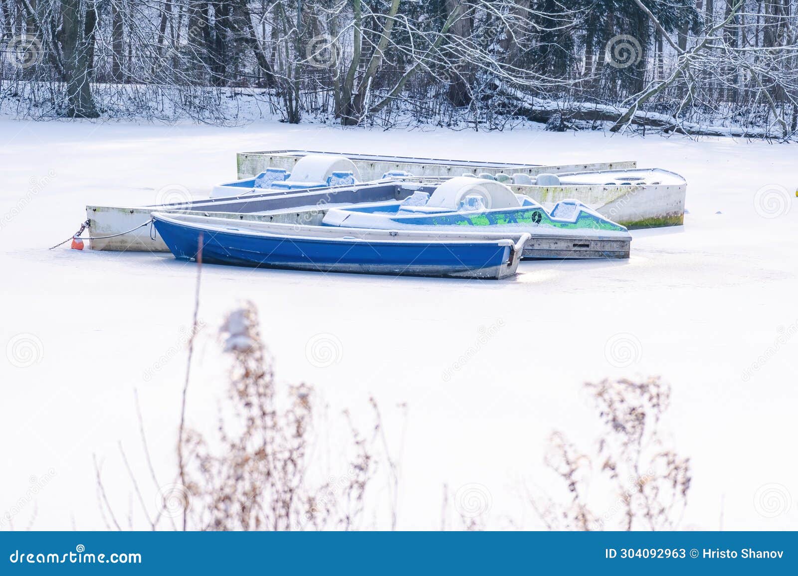 Winter in Park, Snow Fairy Tail Stock Image - Image of travel, winter ...