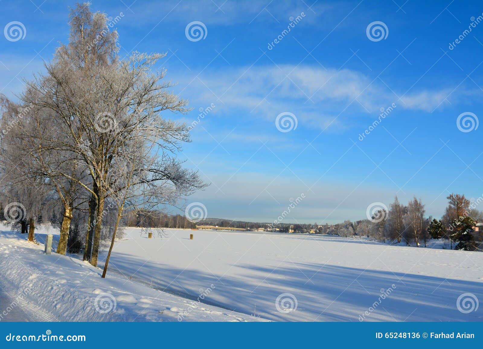 Winter stock photo. Image of bakgrund, karlstad, color - 65248136