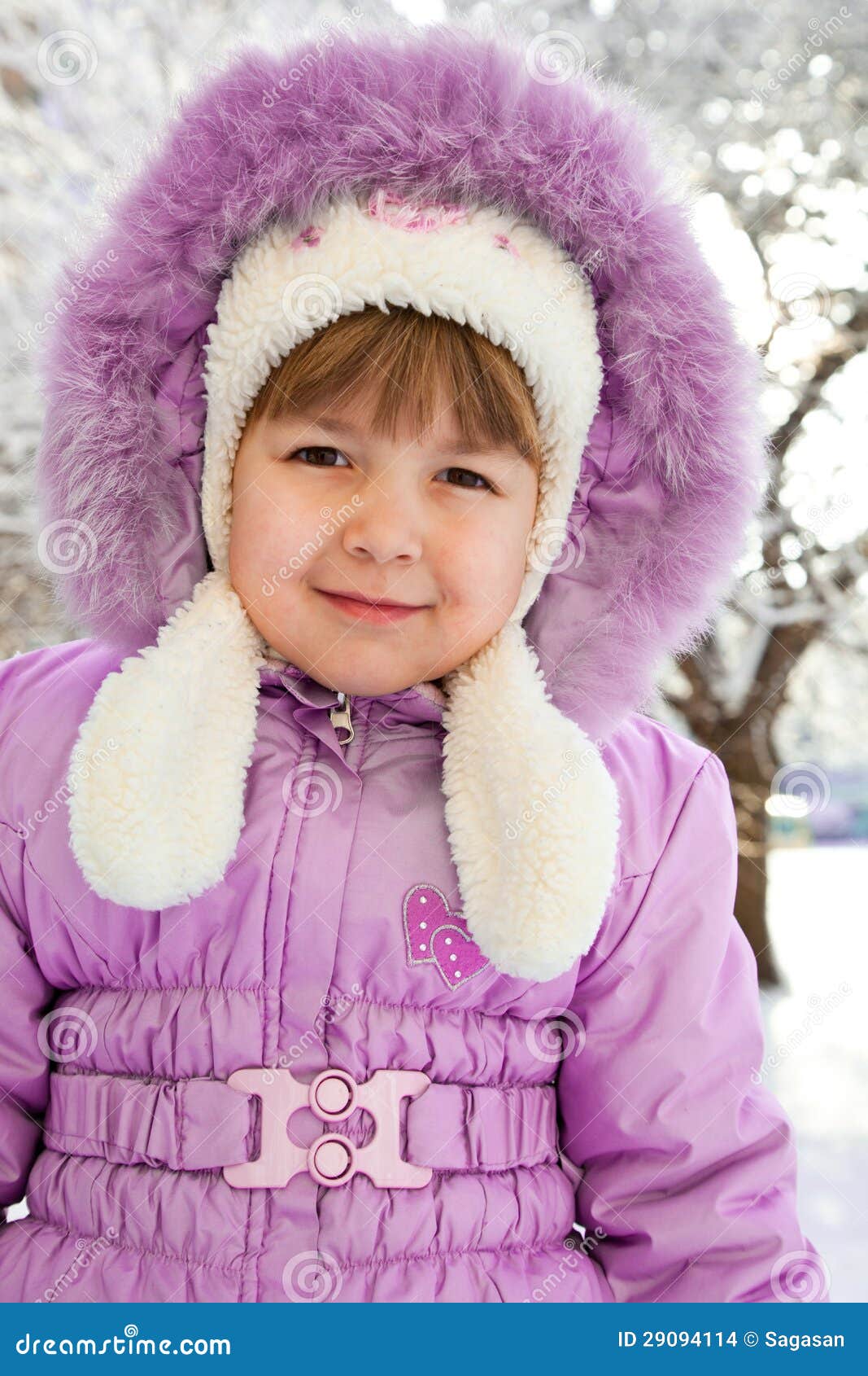 Winter portrait stock photo. Image of carved, female - 29094114