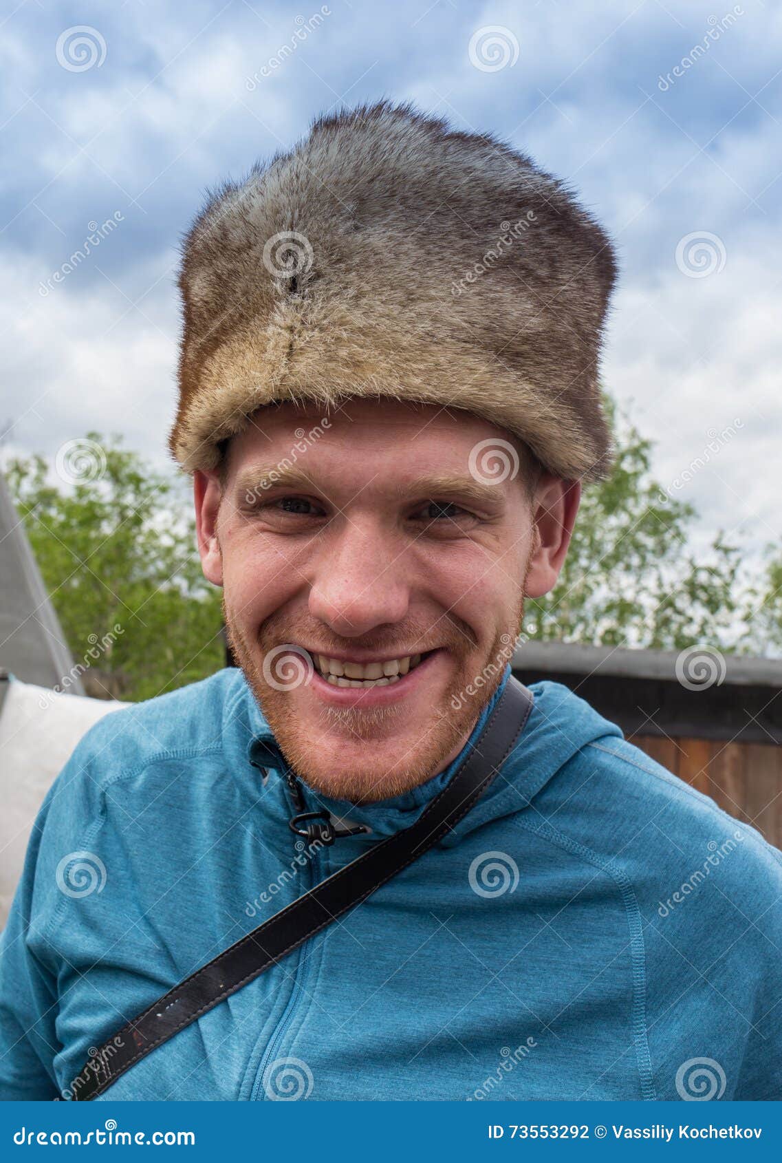 Winter Portrait of Happy Young Man Smiling in Hat Stock Photo - Image ... Winter Portrait of Happy Young Man Smiling in Hat Stock Photo - Image ...