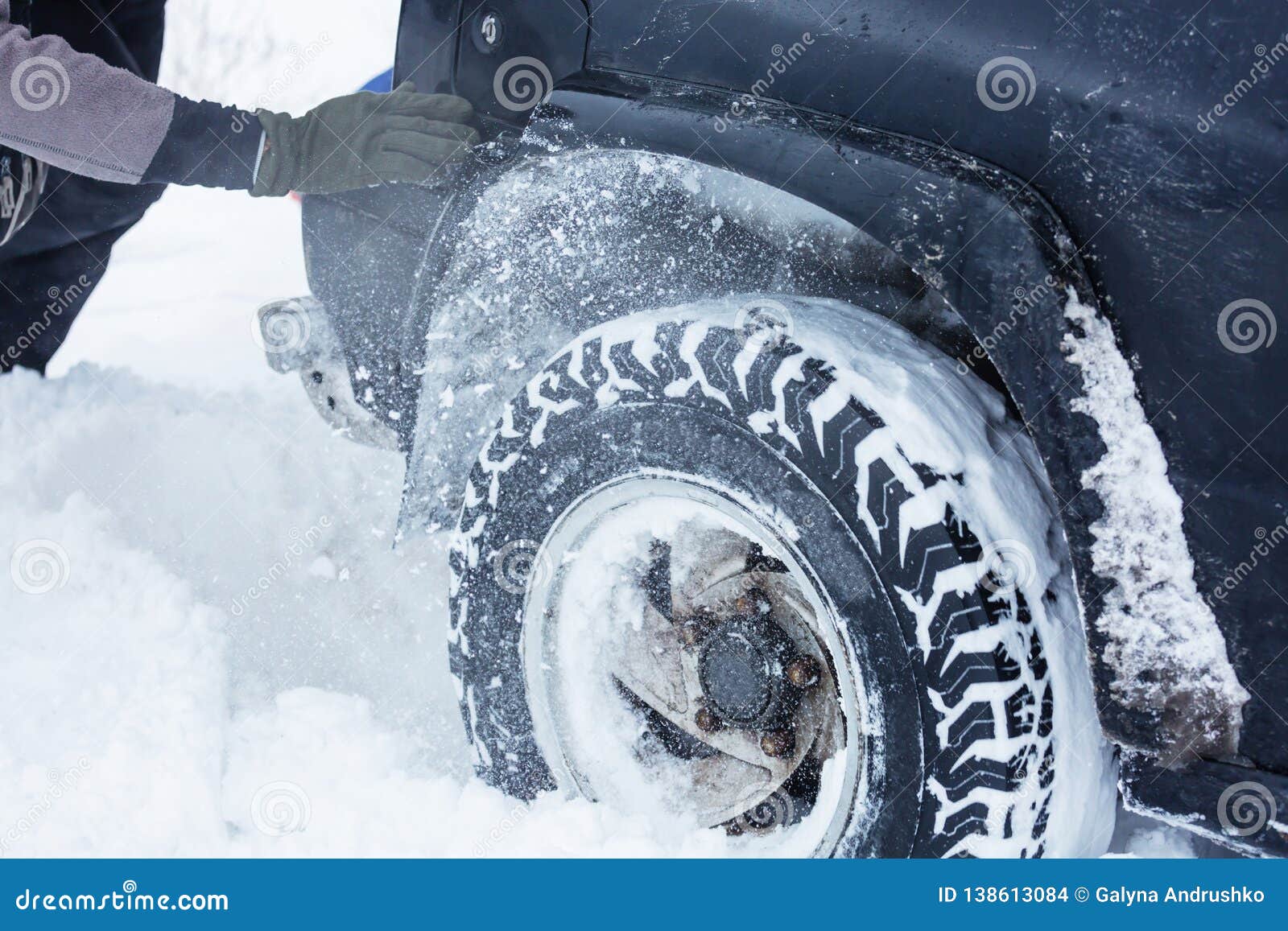Winter problem stock photo. Image of season, blizzard - 138613084