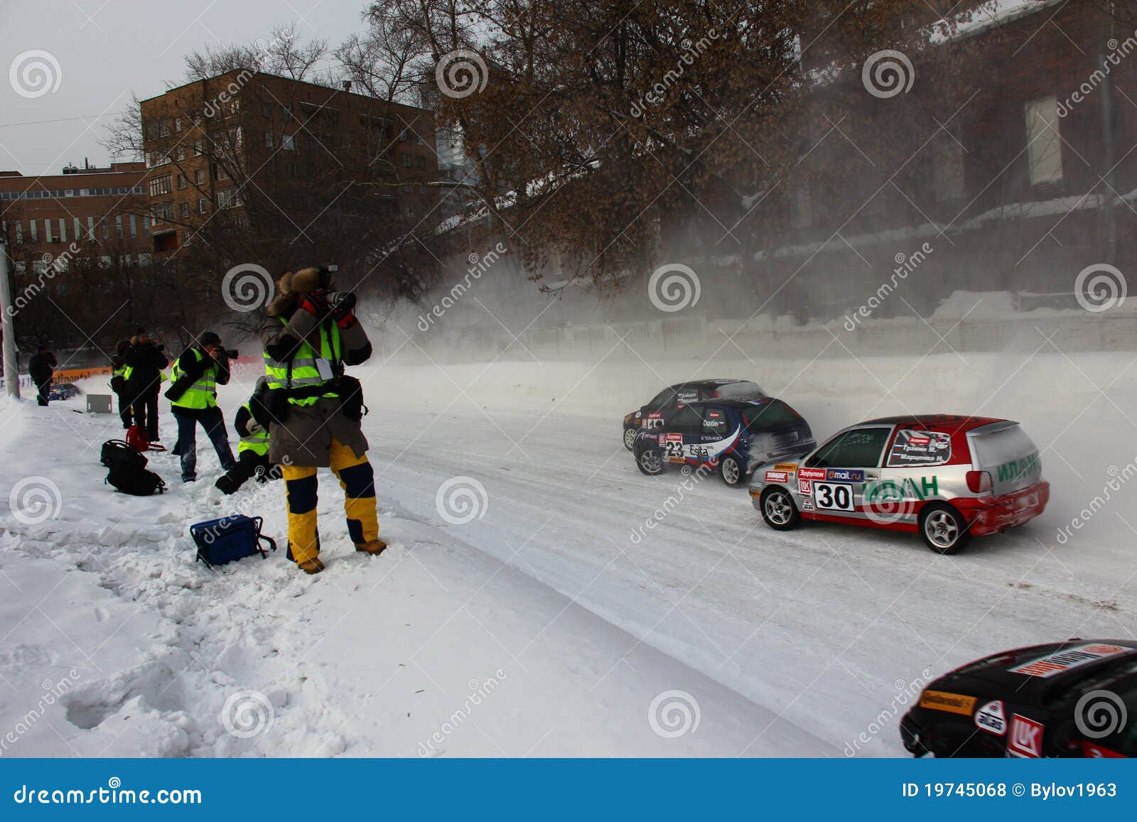 Winter race editorial stock photo. Image of avtosport - 19745068