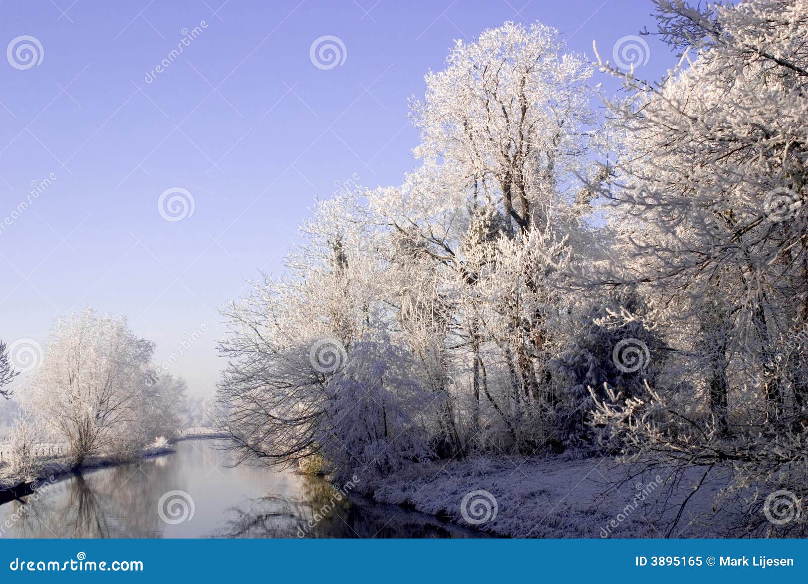 Winter river stock image. Image of january, scene, winter - 3895165