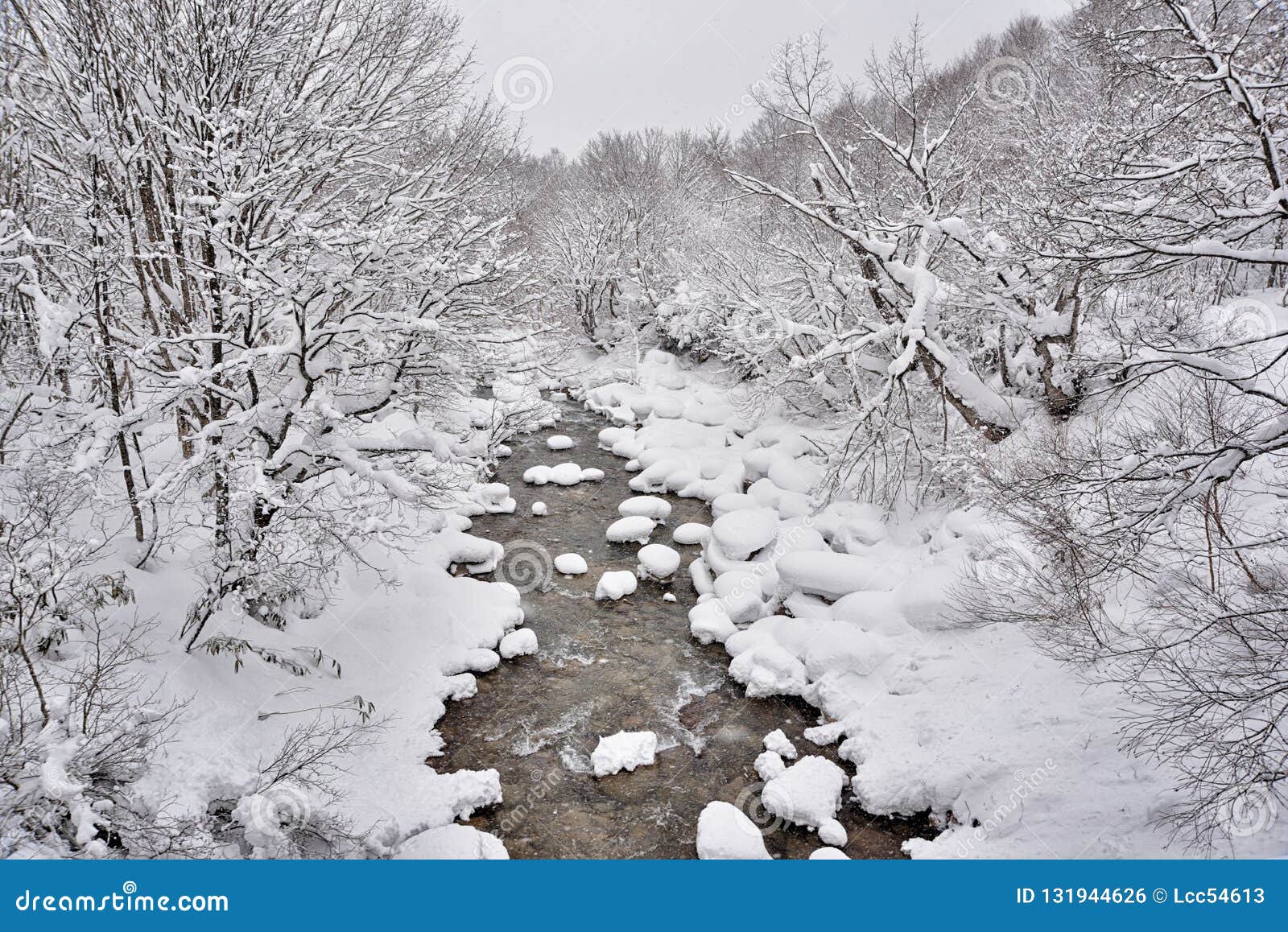 Winter river stock photo. Image of beauty, natural, remote - 131944626