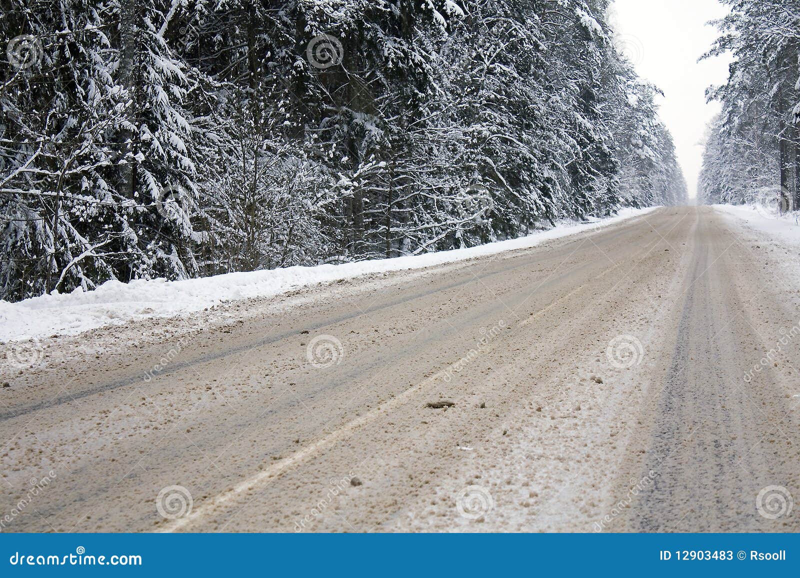 Winter road stock image. Image of movement, lane, foot - 12903483
