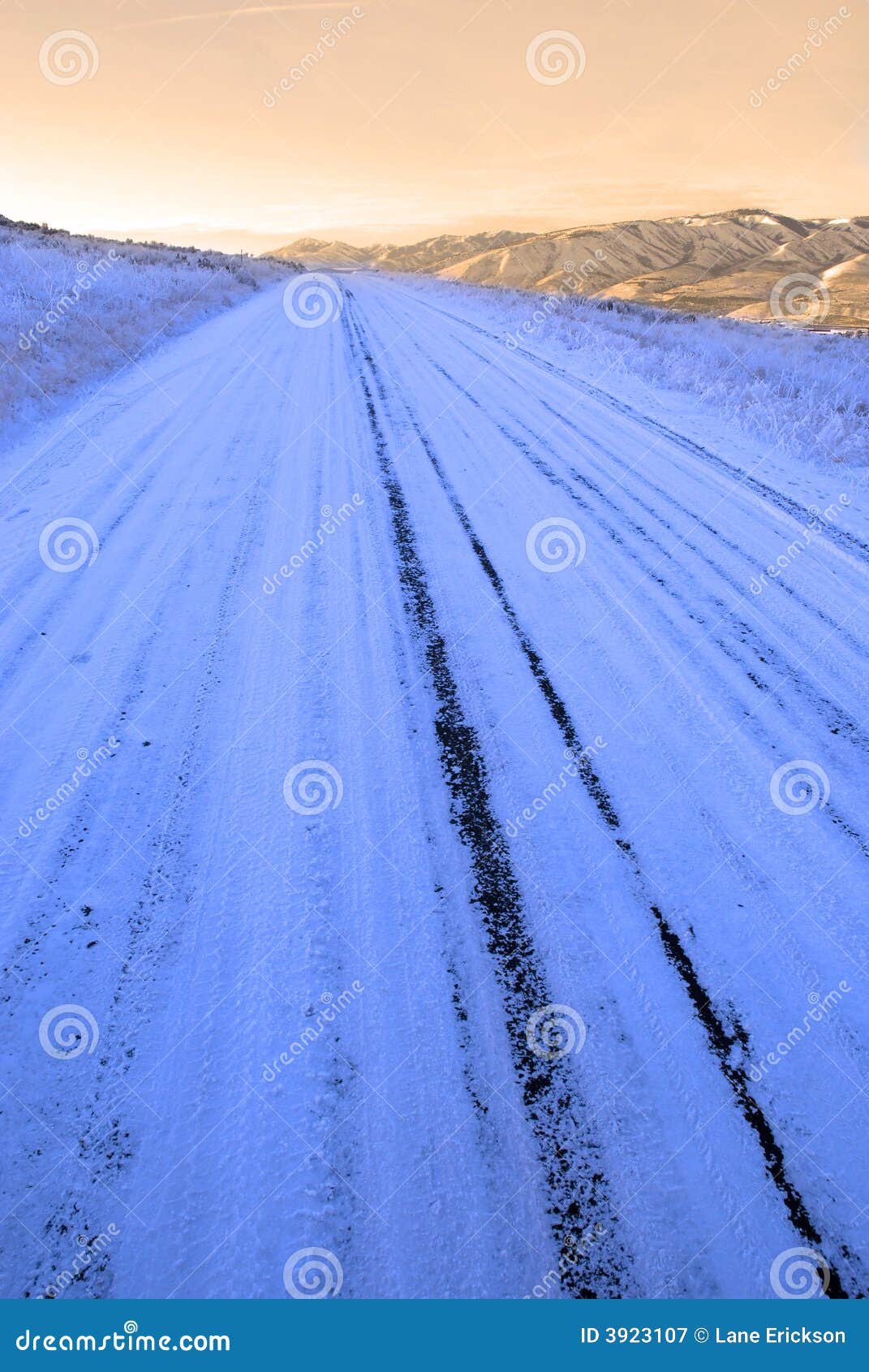 Winter Road stock image. Image of mountain, drive, destination - 3923107