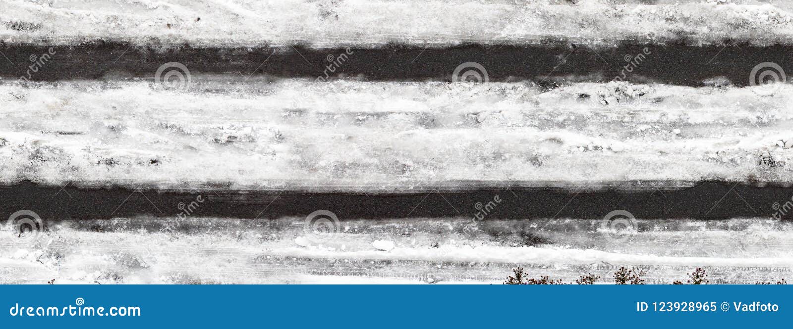 Winter Road, Seamless Texture, Tile Horizontal Stock Image - Image of ...