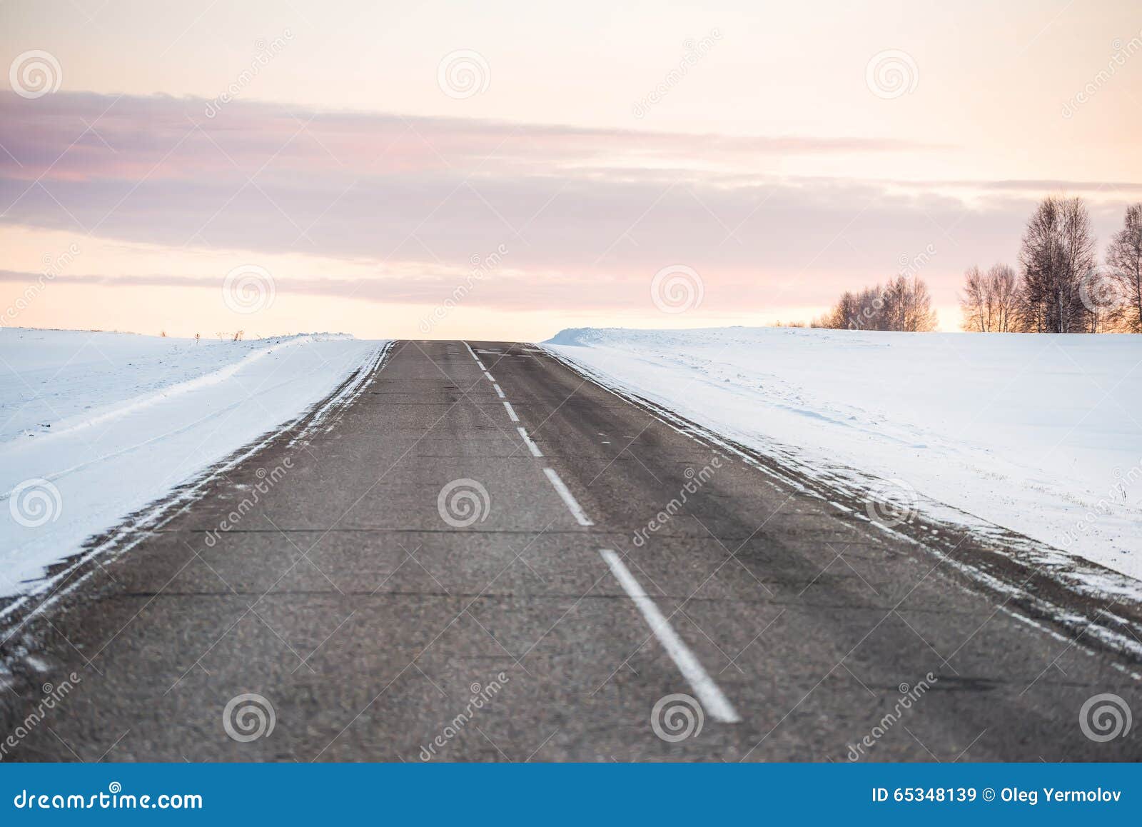 Winter road stock image. Image of area, forest, lane - 65348139