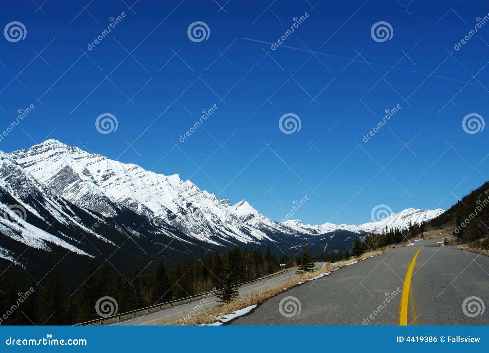 Winter Rockies Along Highway 40 Stock Photo - Image of winter, forest ...