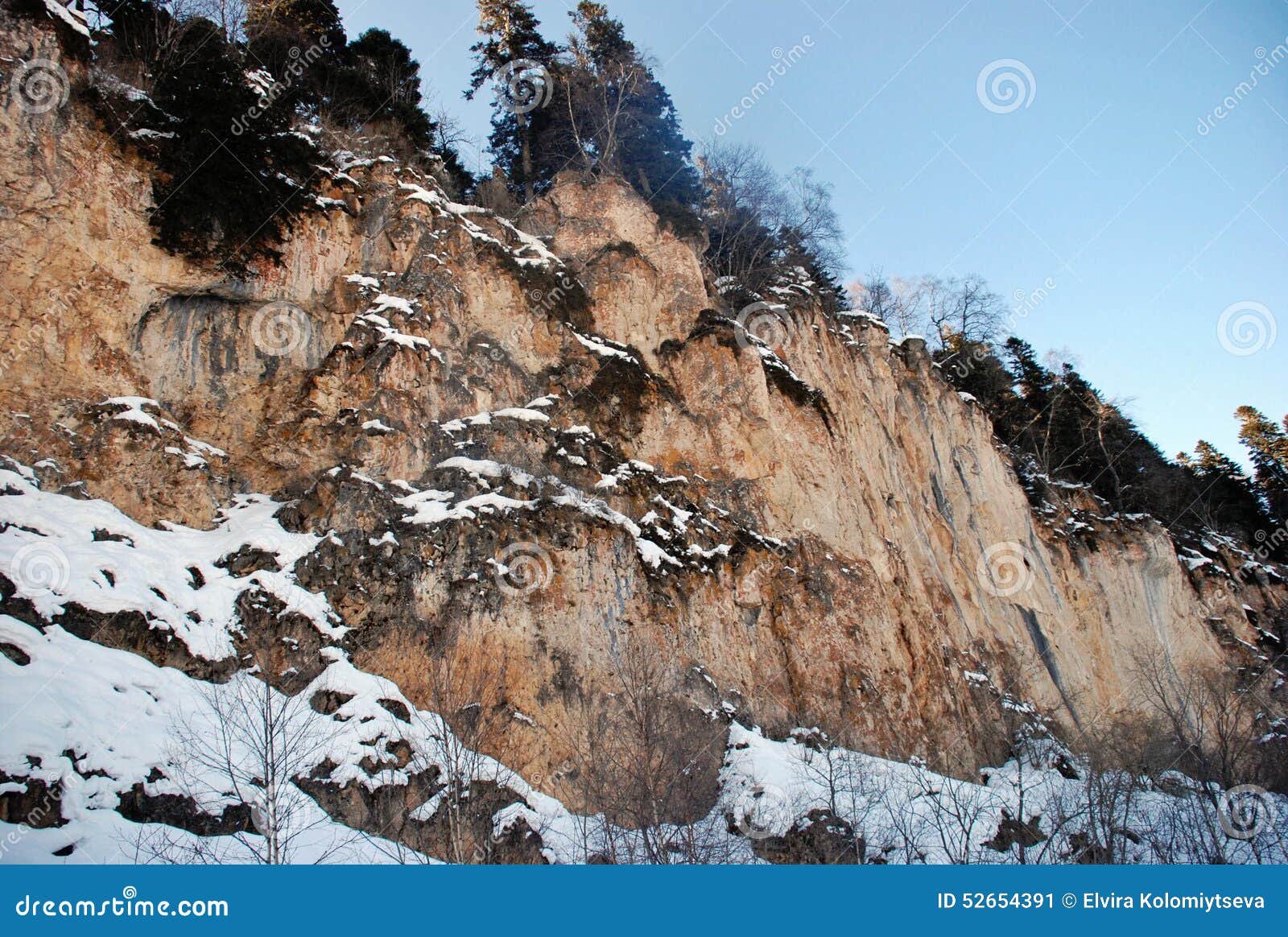 Winter rocks stock image. Image of peak, environment - 52654391