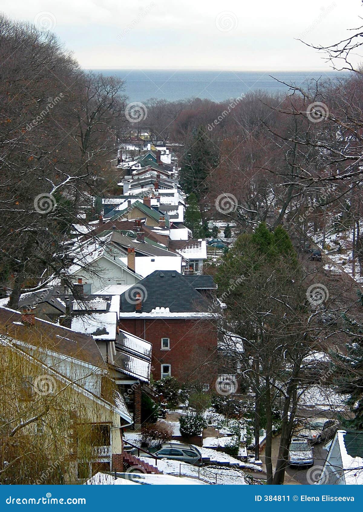 Winter rooftops stock image. Image of living, cover, estate - 384811
