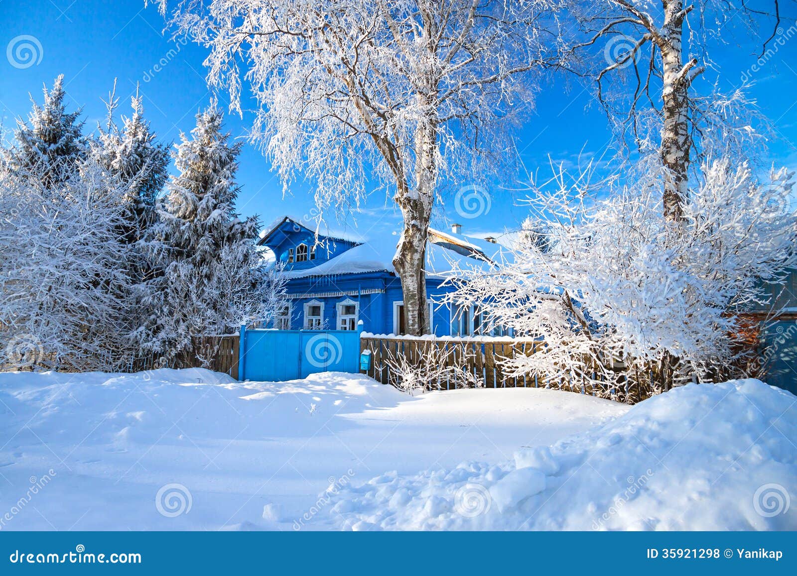 Winter rural landscape stock photo. Image of location - 35921298