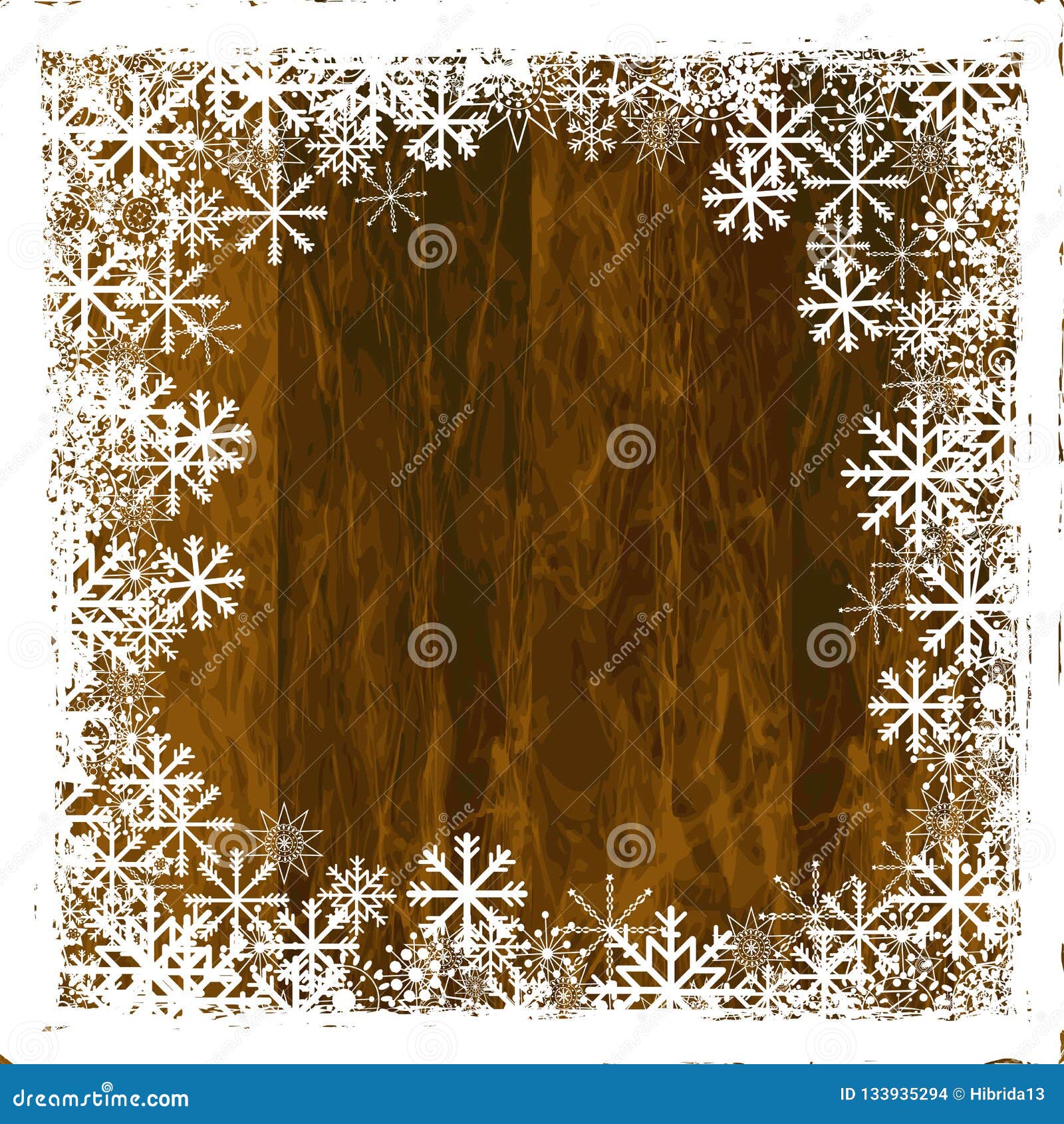 A Rustic Frame Of Twining Vines And Flowers Stock Photography ...