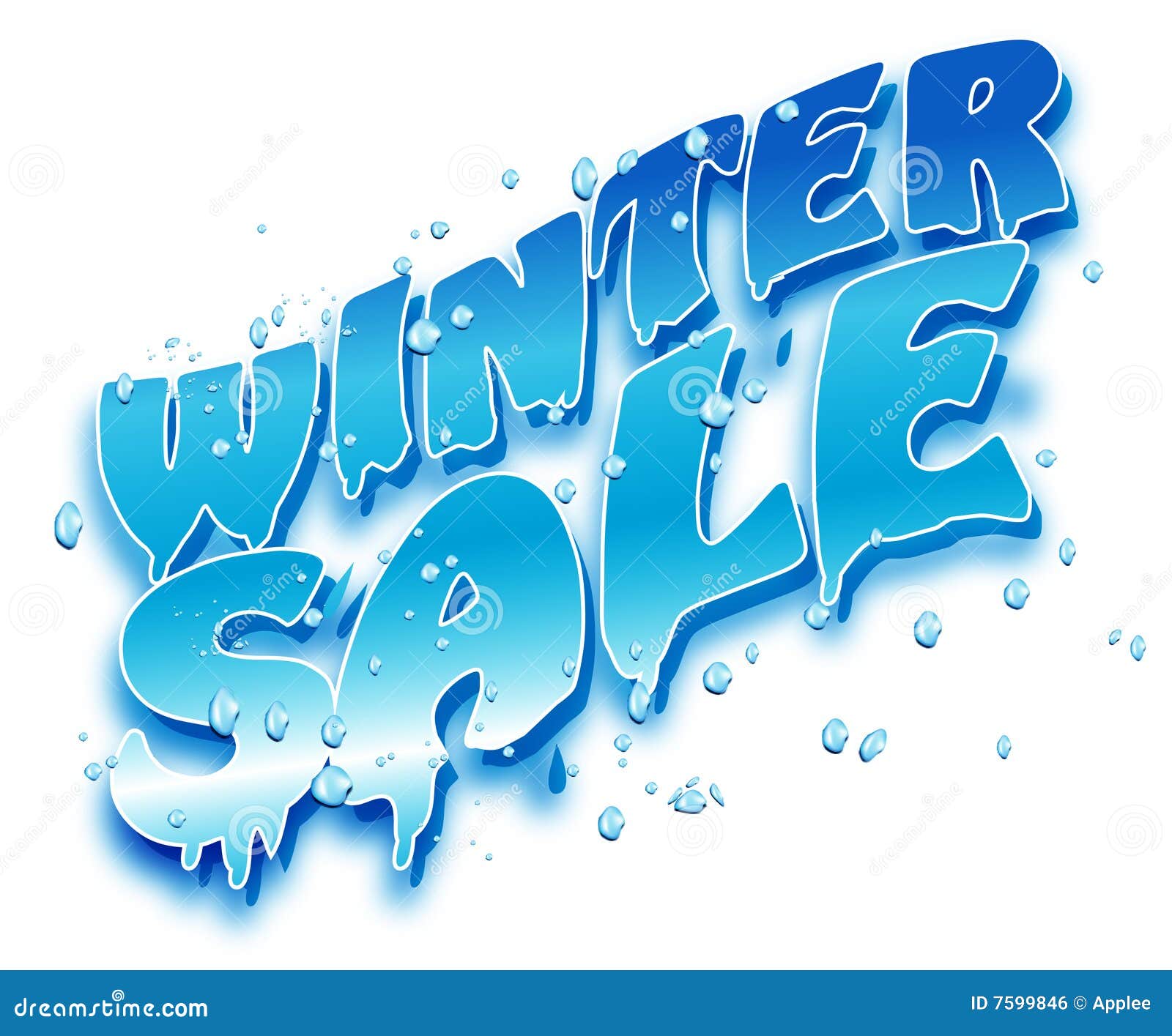 Winter Sale stock vector. Illustration of flags, icons - 7599846