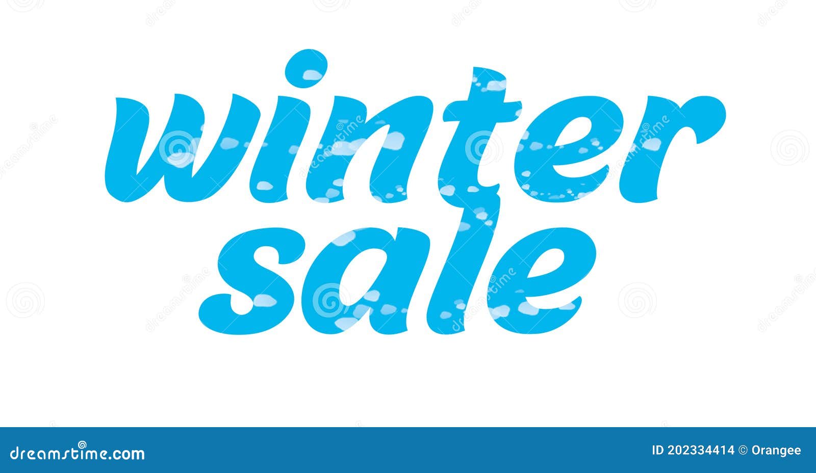 Winter Sale logo stock vector. Illustration of seasonal - 202334414