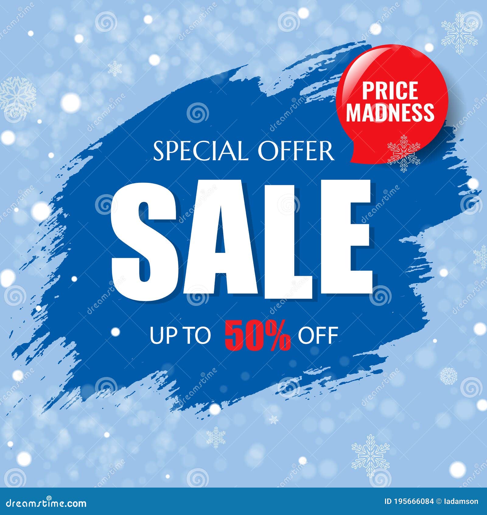 Big Winter Sale Poster With INVENTORY BLOWOUT SALE Text. Advertising ...