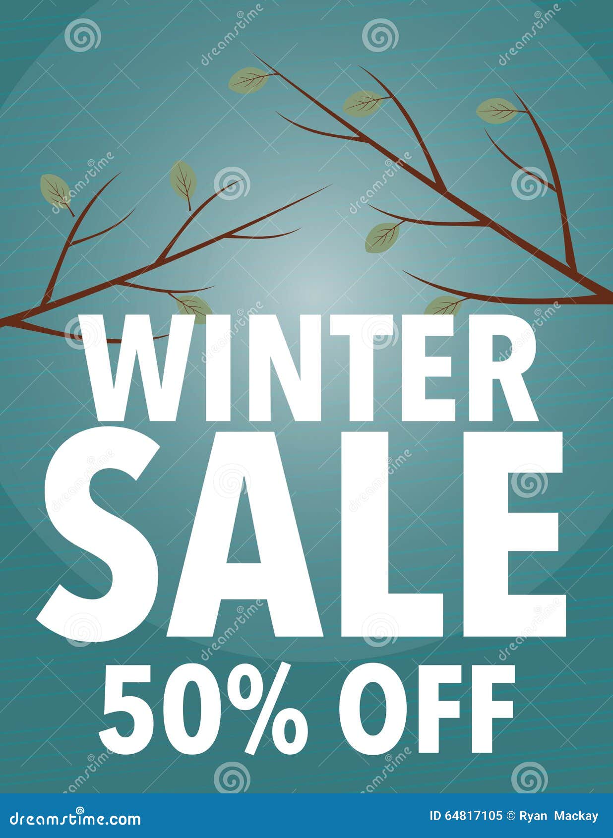 Winter sale stock vector. Illustration of sign, template - 64817105